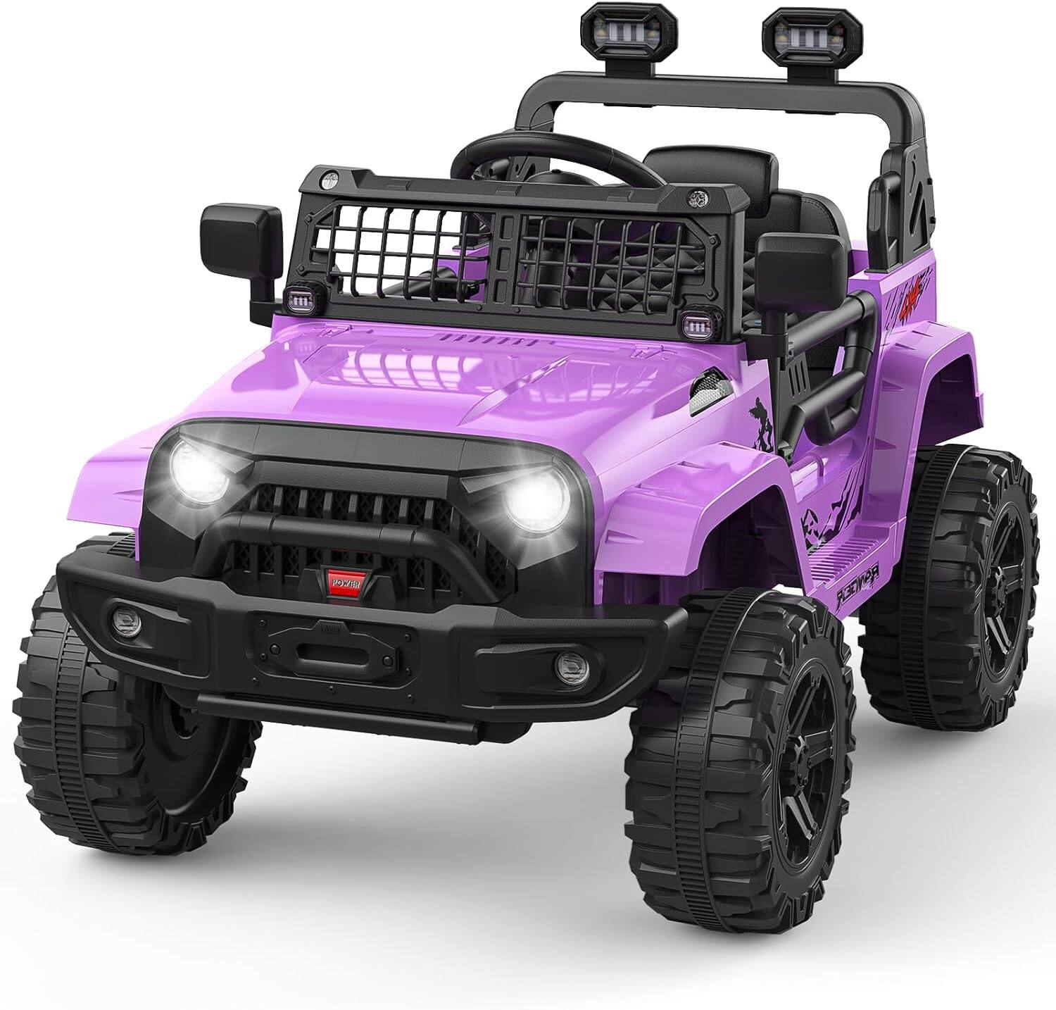Acekool 12V Kids Electric Ride On Truck, Parental Remote, Spring ...