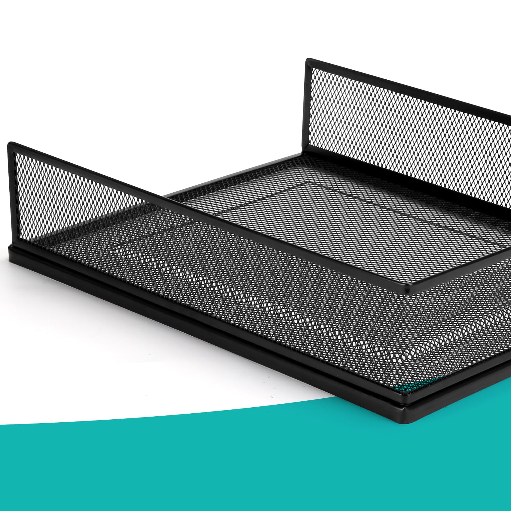 Paradigms Interiors Wire Mesh Letter Trays Paper Tray Desk File ...