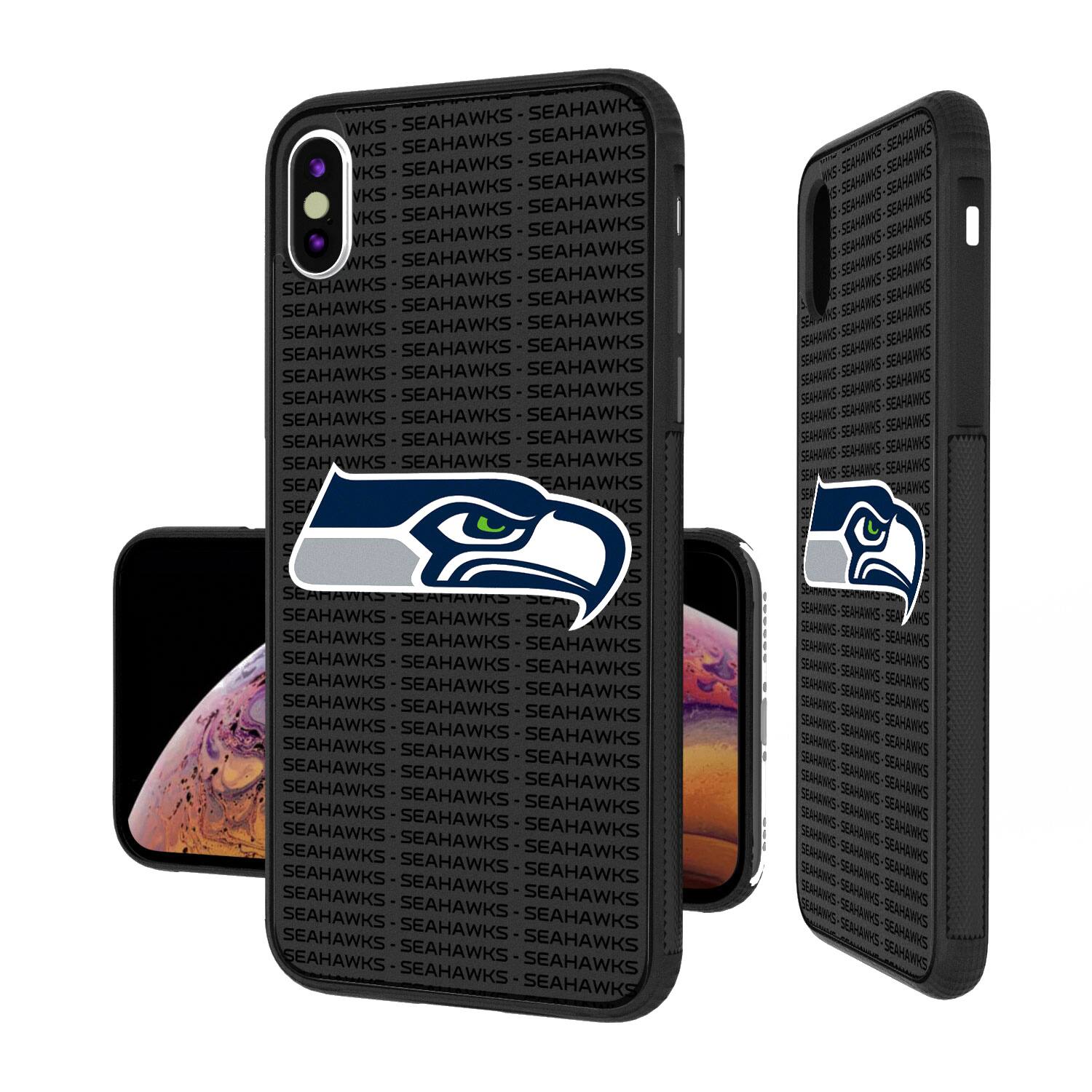 Keyscaper NFL Seattle Seahawks iPhone Text Backdrop Design Bump Case 15 ...
