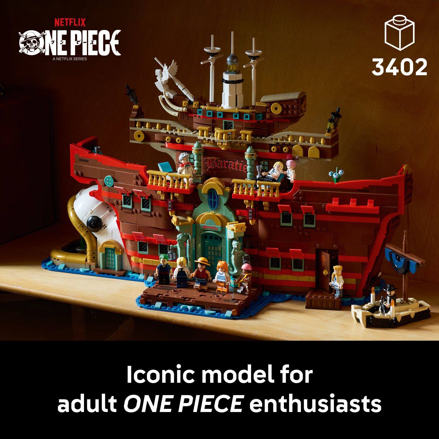 LEGO ONE PIECE The Baratie Floating Restaurant 75640 6527571 - Best Buy