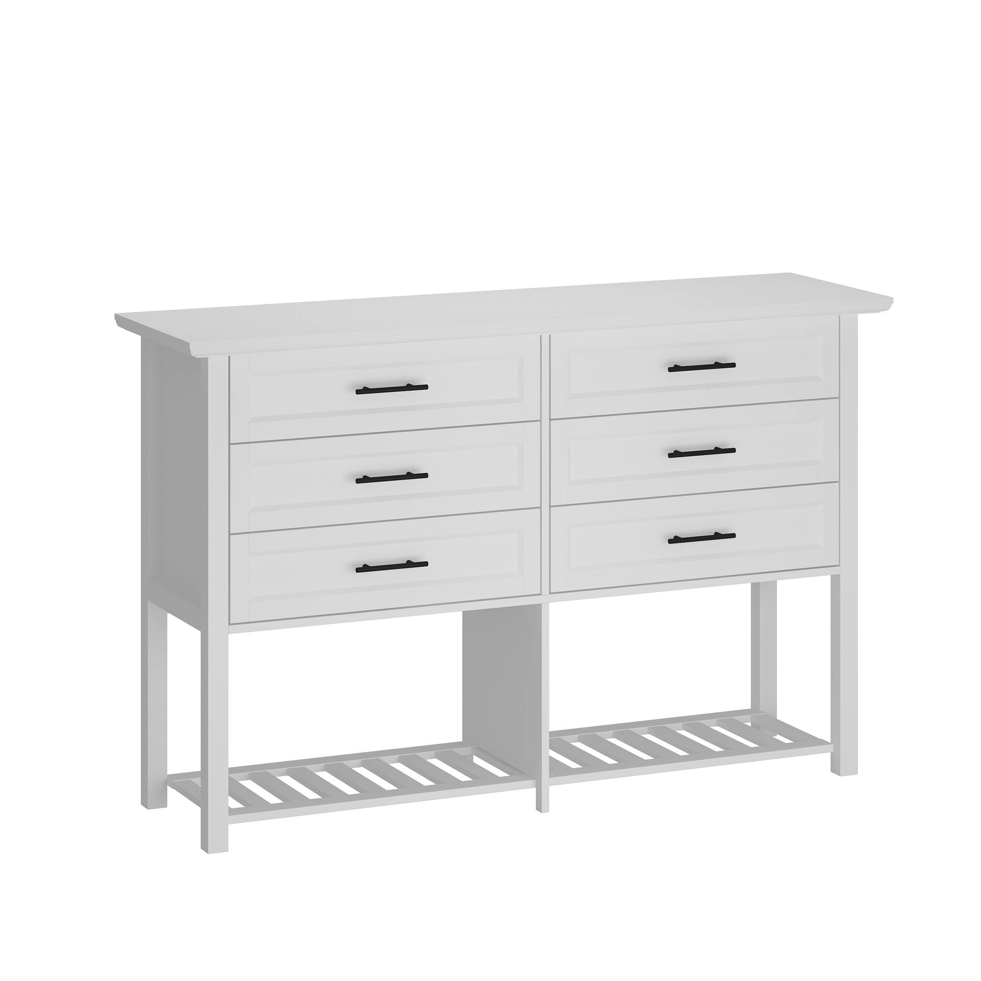 FUFU&GAGA Multi Drawer Storage Cabinet: Multi Scene Organizer White ...