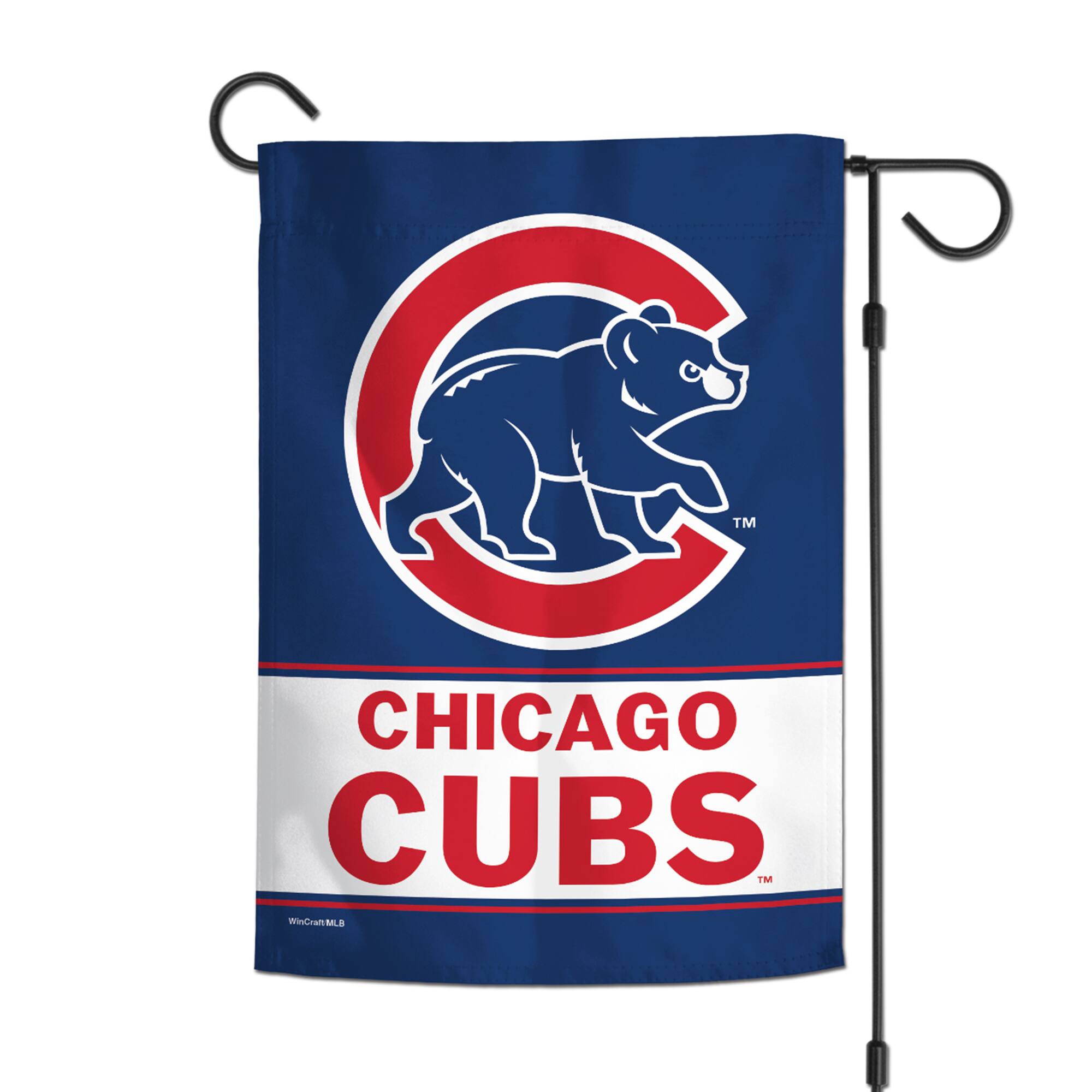 WinCraft Chicago Cubs 12" x 18" Double Sided Garden Flag Multicolor ...