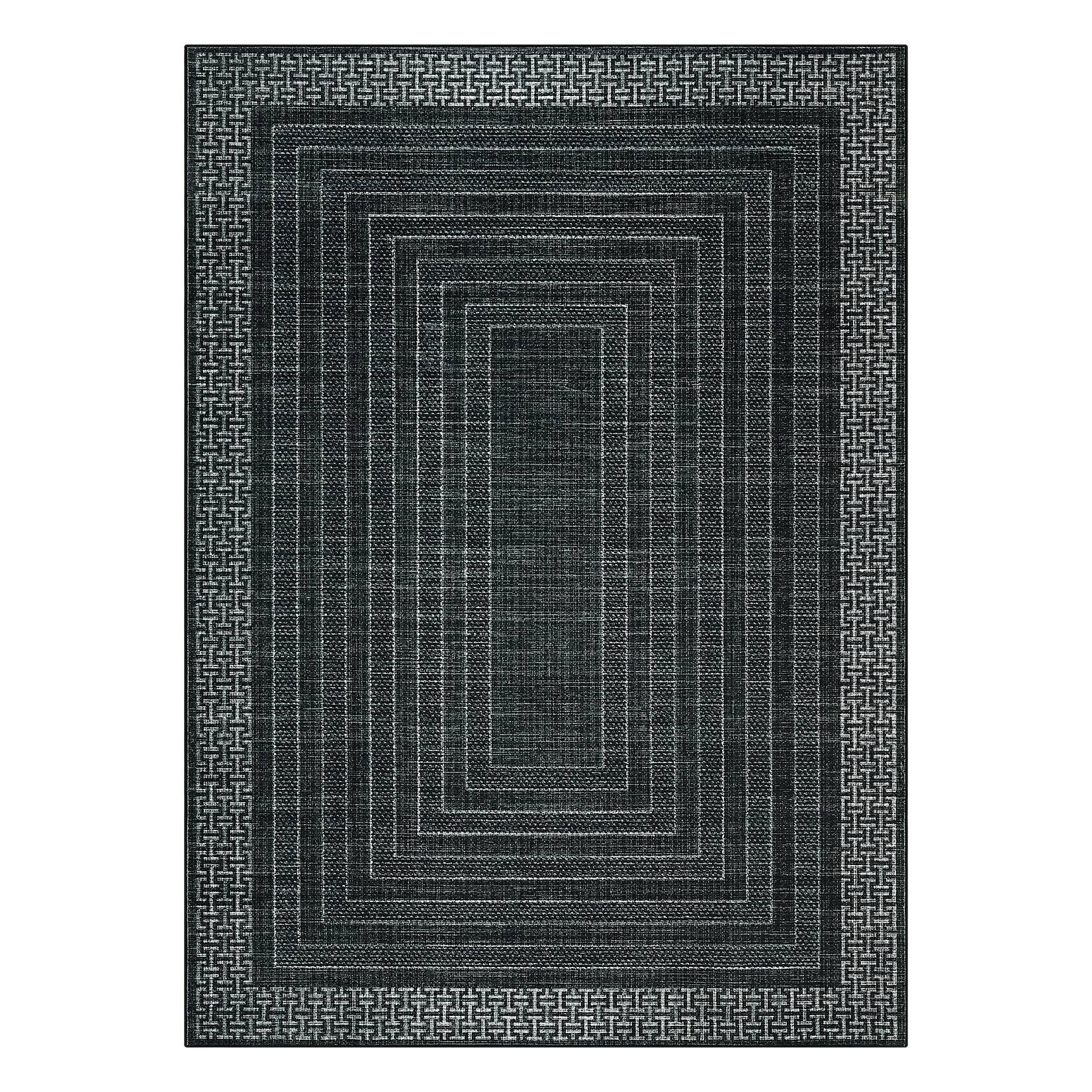 GAOMON Modern Area Rug Non Slip Stain Resistant Foldable Vacuum Clean ...