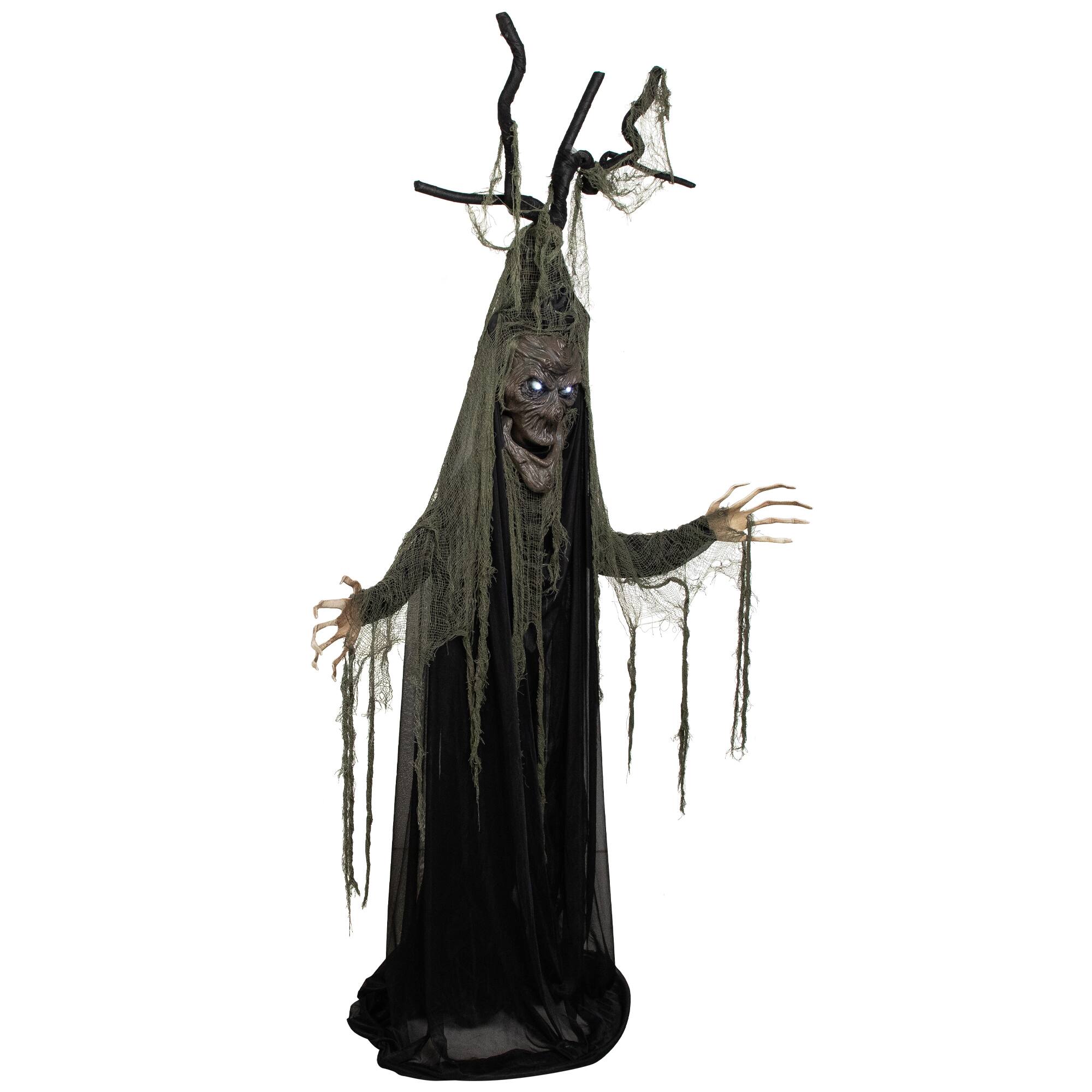 Northlight LED Lighted and Animated Tree Man Halloween Decoration 7 ...