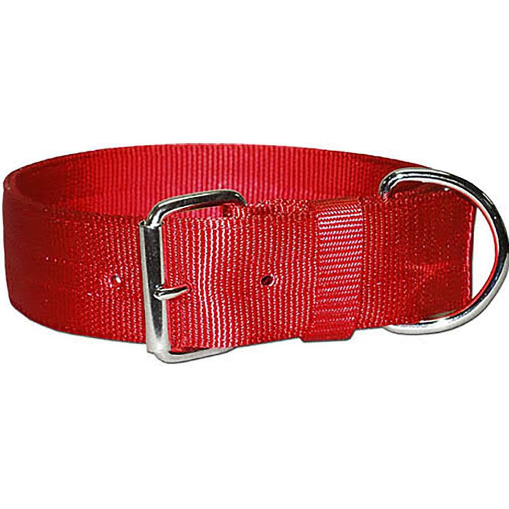 Omni Pet Bravo 2 Ply Nylon Dog Collar Red - Best Buy