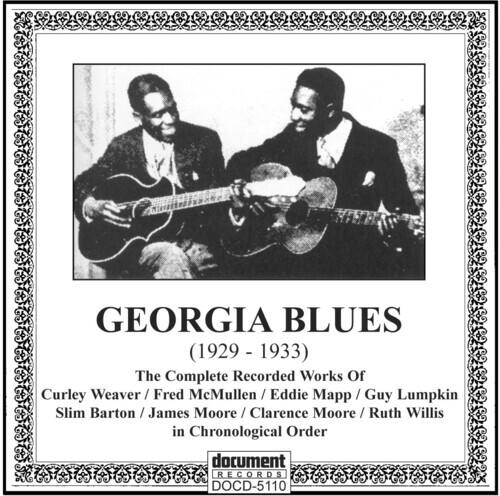 Barton / Mapp / Mcmullen / Weaver 1928 33 Georgia Blues COMPACT DISCS ...
