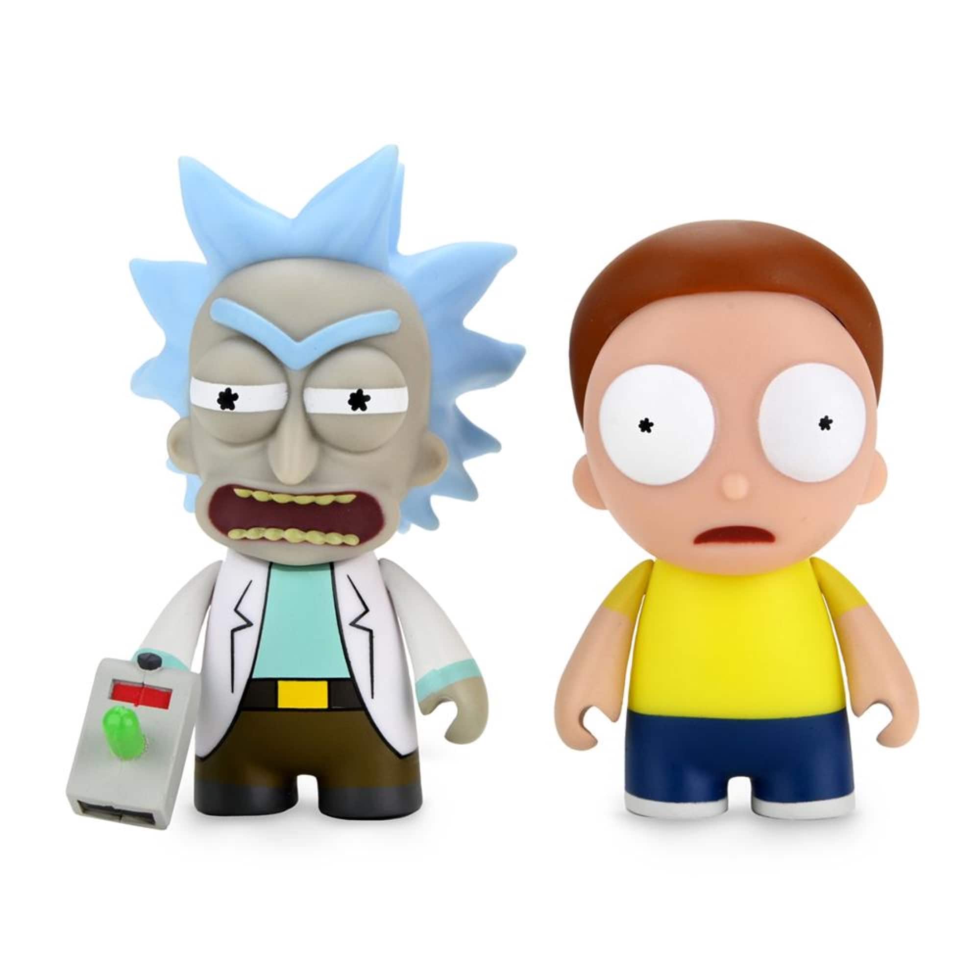 Best Buy: NECA Rick&Morty 3" Figures Rick w Raygun & Morty KR17191