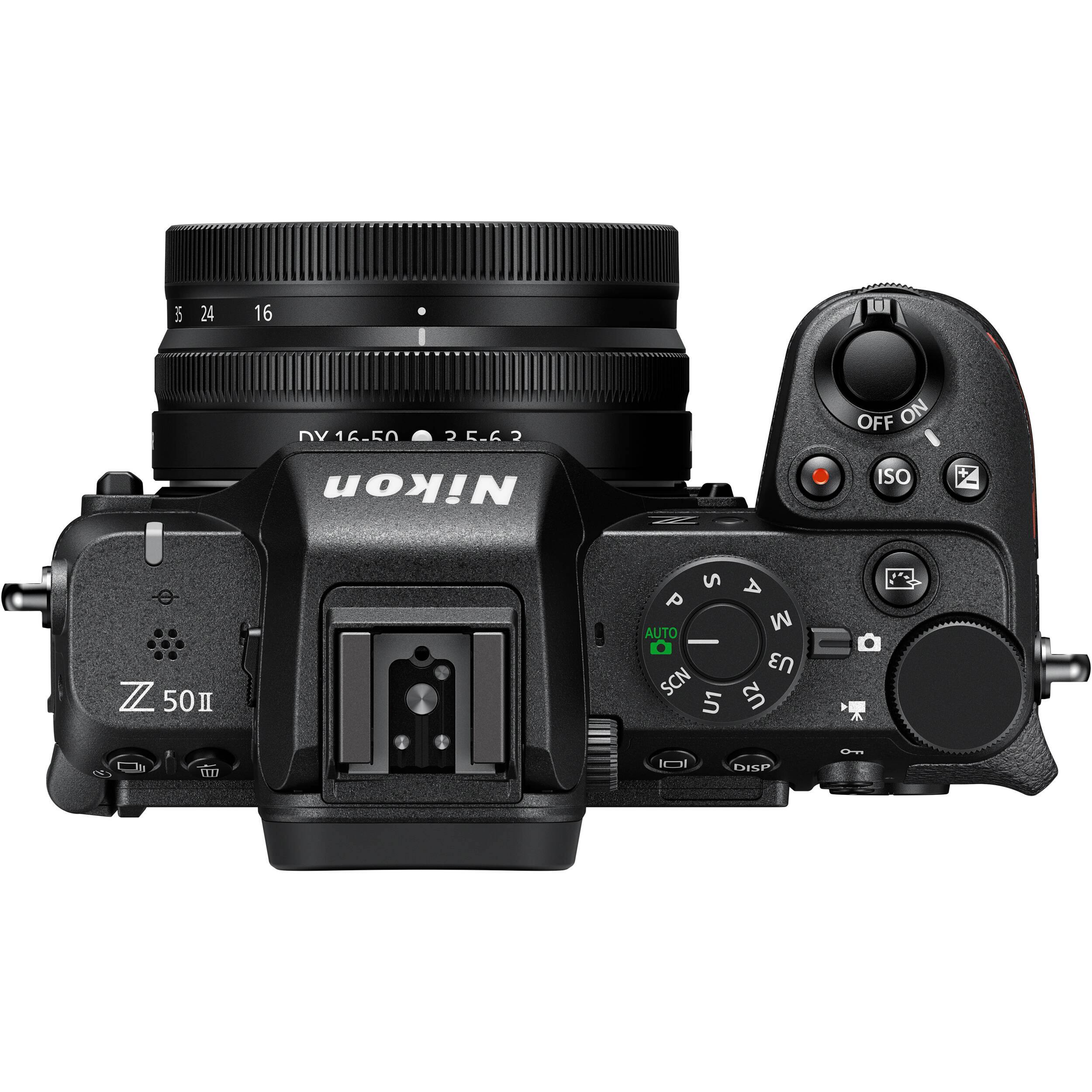Nikon Z50II Mirrorless Camera + 16 50mm & 50 250mm Lenses + Rode ...