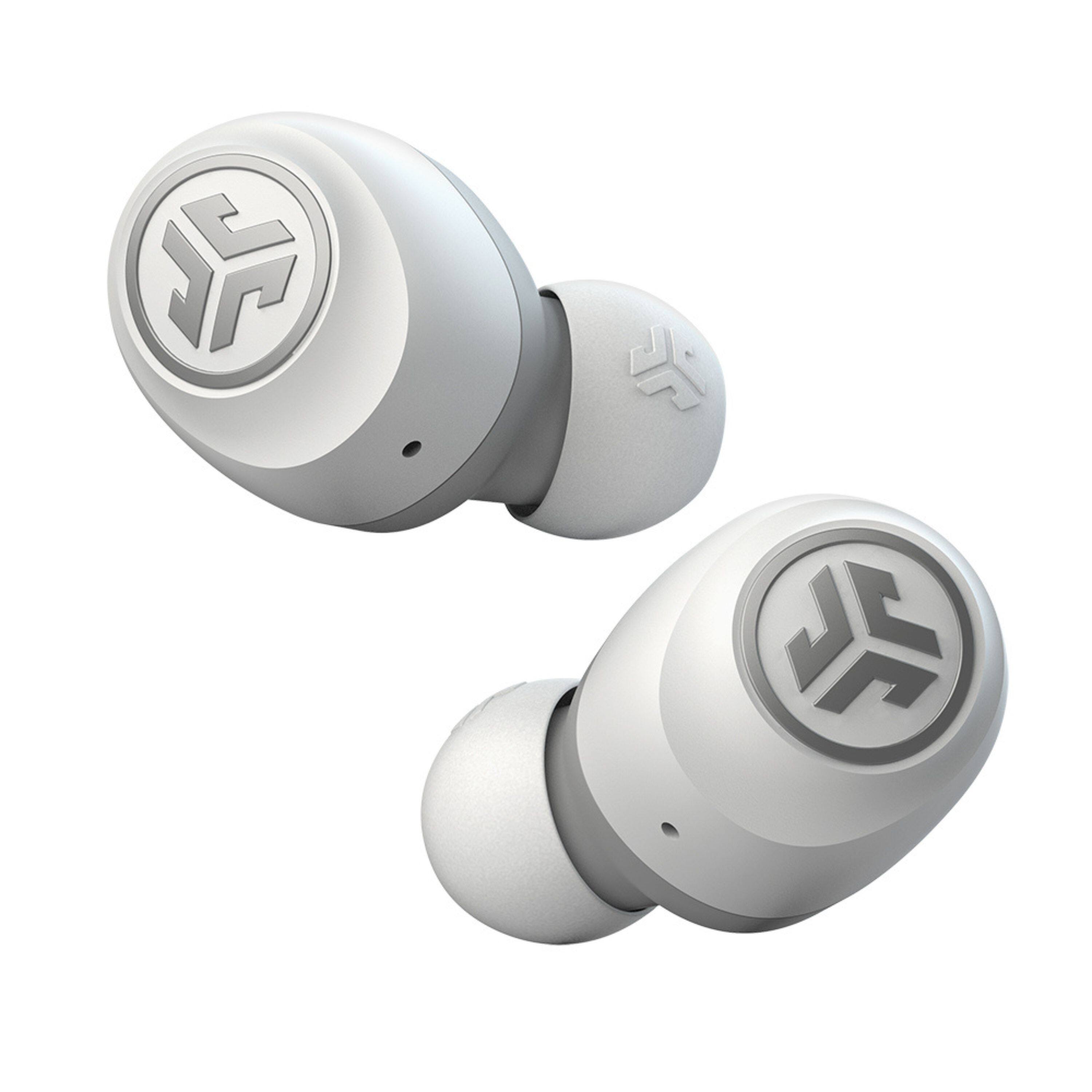 Best Buy: JLab GO Air True Wireless In-Ear Headphones White/Gray ...