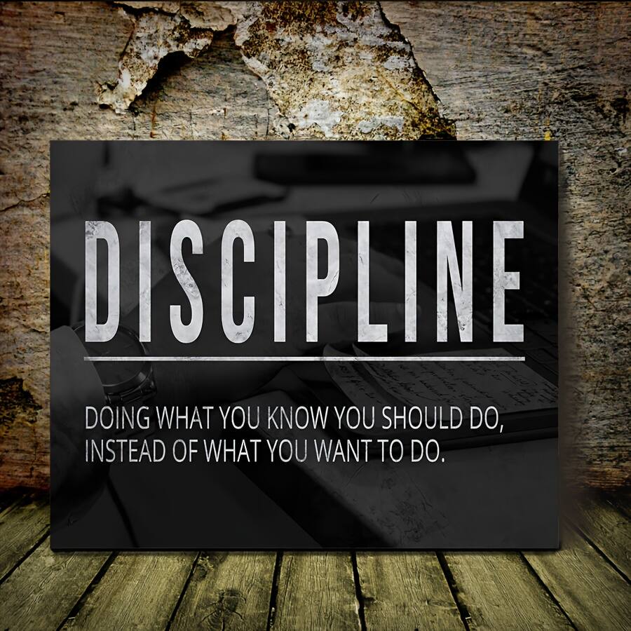blue 1 Canvas with Wood Frame, Ready to Hang, Unique Motivational ...