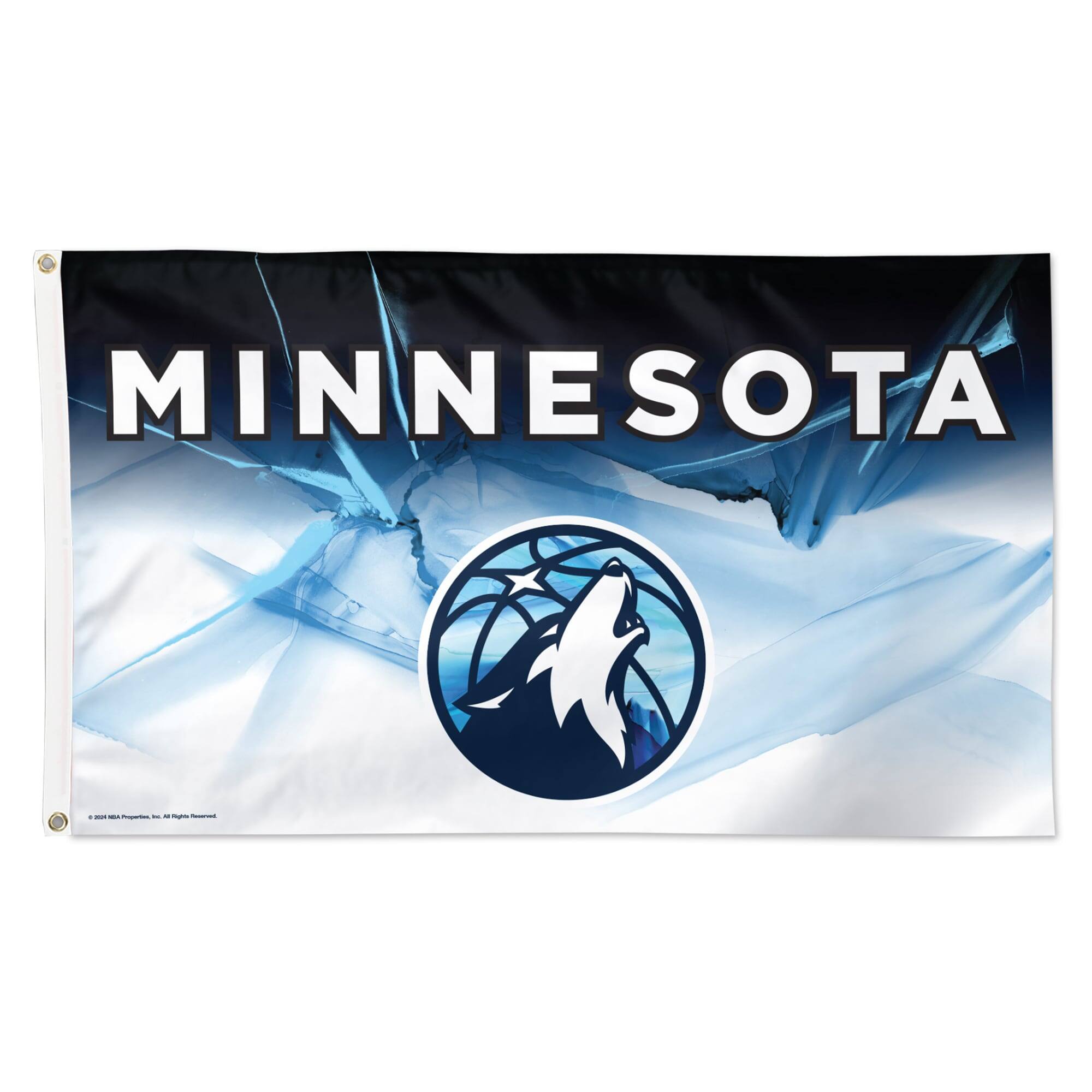 WinCraft Minnesota Timberwolves 2024/25 City Edition One Sided 3' x 5 ...