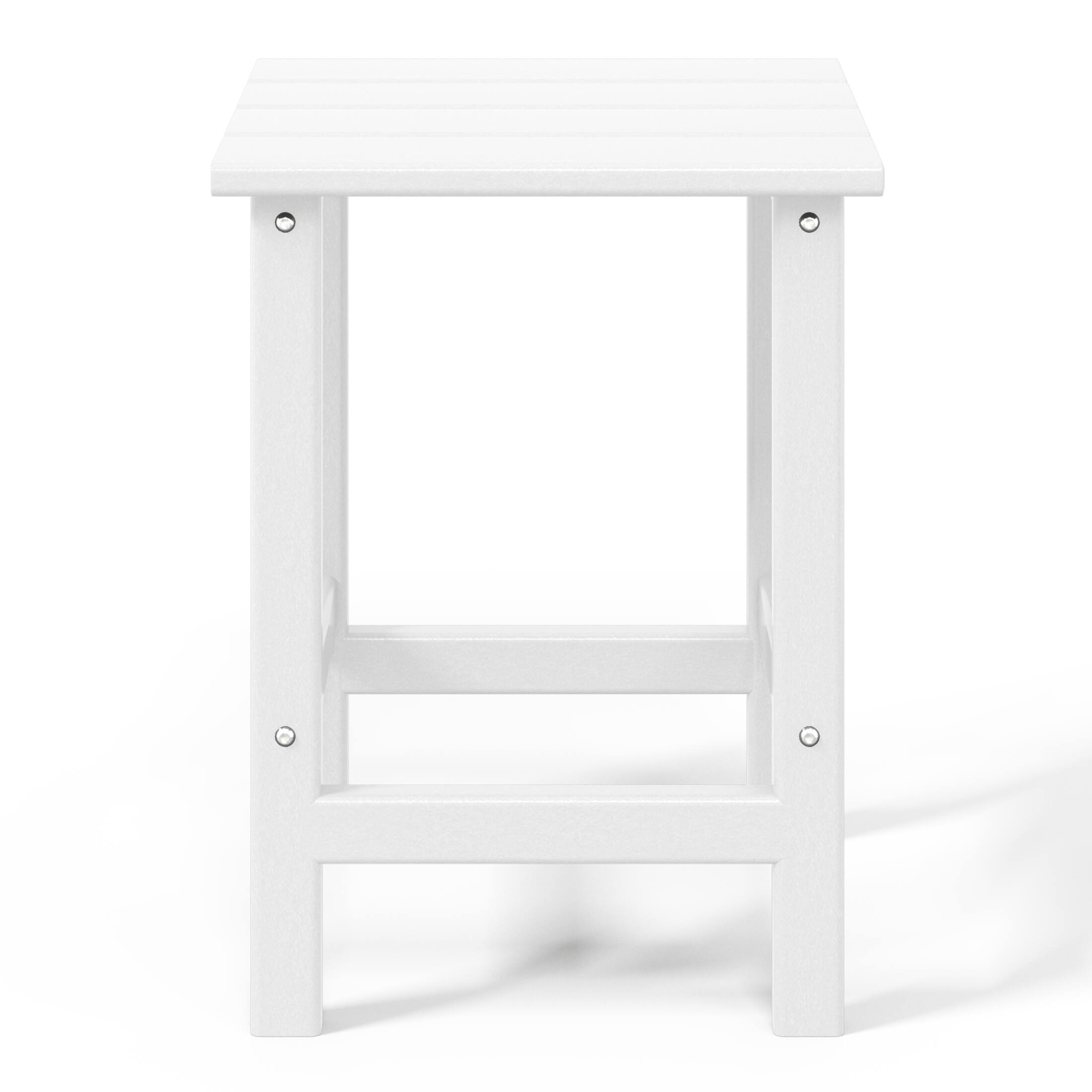 WestinTrends Malibu 14" square outdoor Side table for Adirondack chair ...
