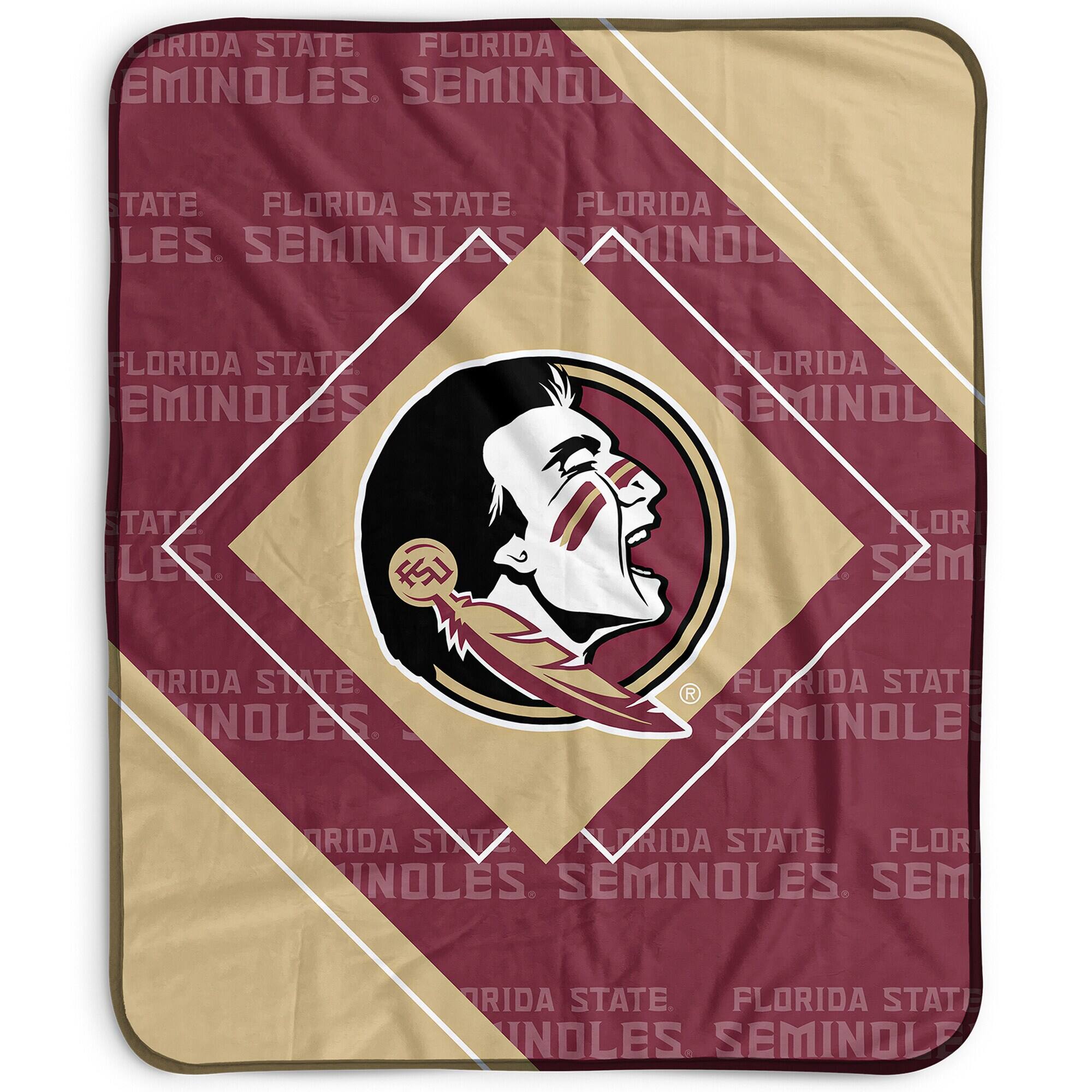 Pegasus Florida State Seminoles 50" x 60" Diamond Logo Fleece Blanket ...