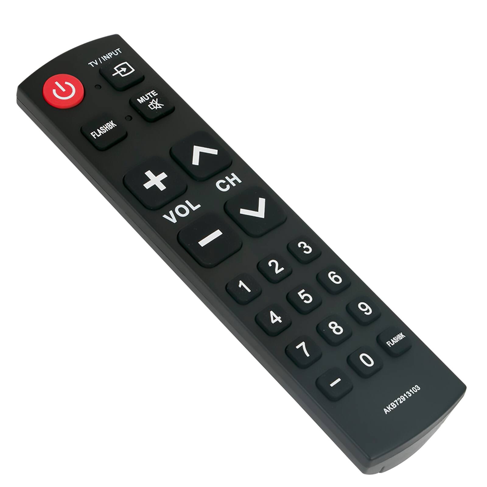 WINFLIKE New AKB72913103 Replaced Remote fit for LG TV Black ...