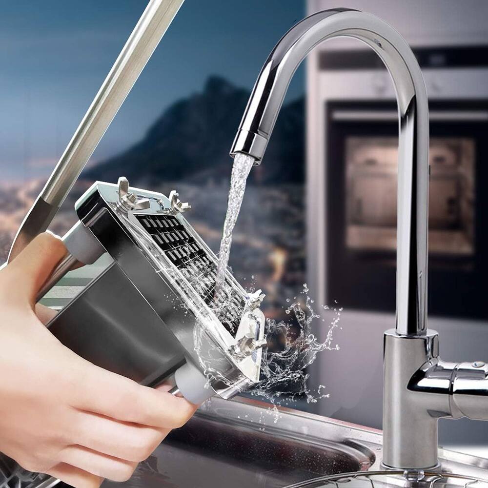 PARKER SLATER Professional French Fry Cutter, Stainless Steel, 1/2 Inch ...