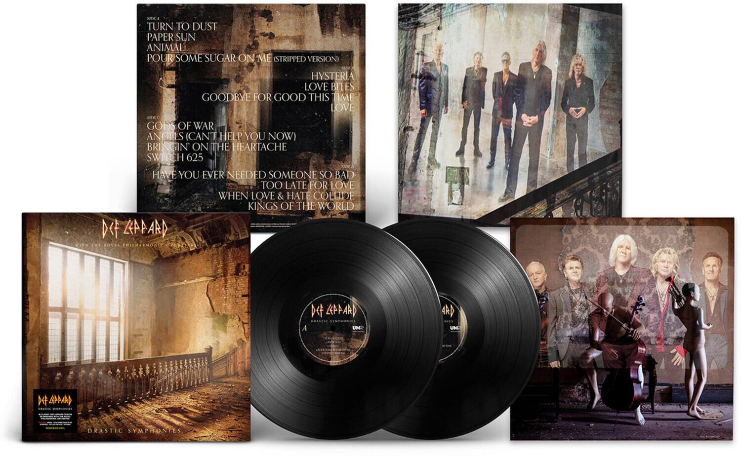 Def Leppard Drastic Symphonies VINYL LP - Best Buy