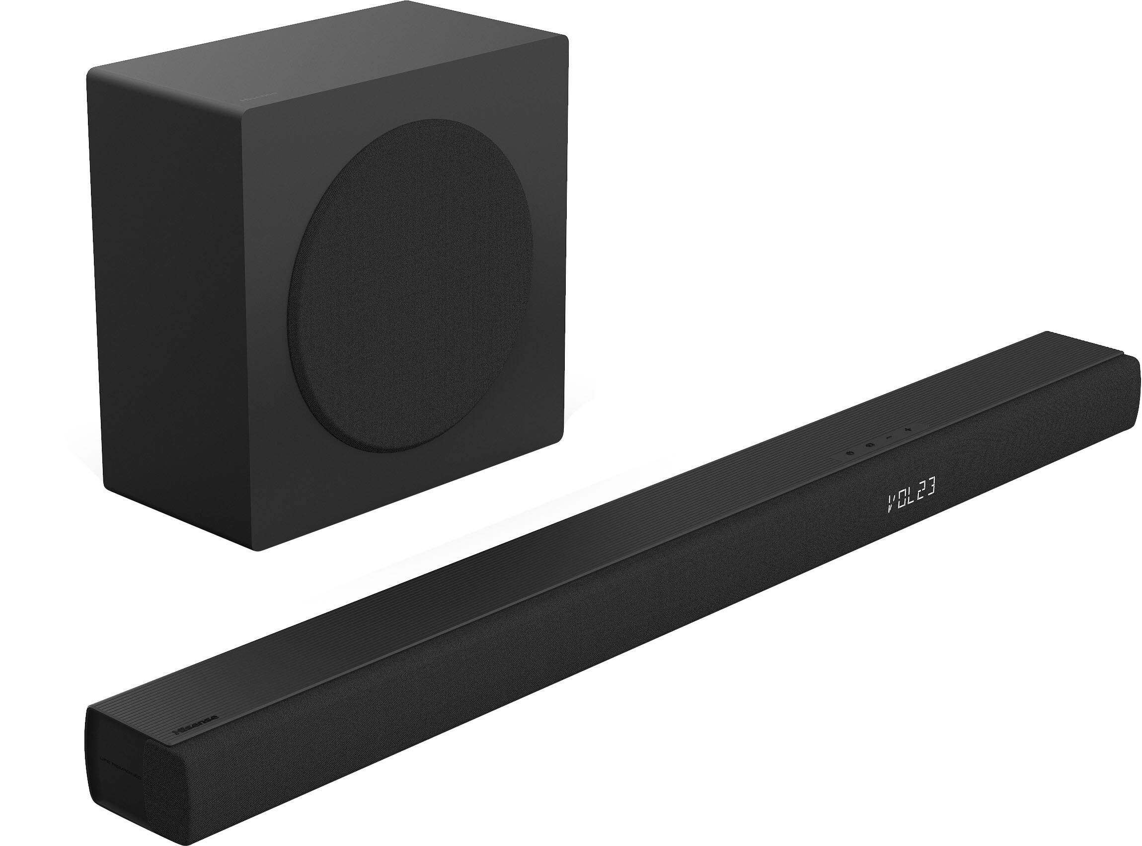 Hisense 3.1 Channel 480W Soundbar with Wireless 6.5" Subwoofer (HS3100 ...