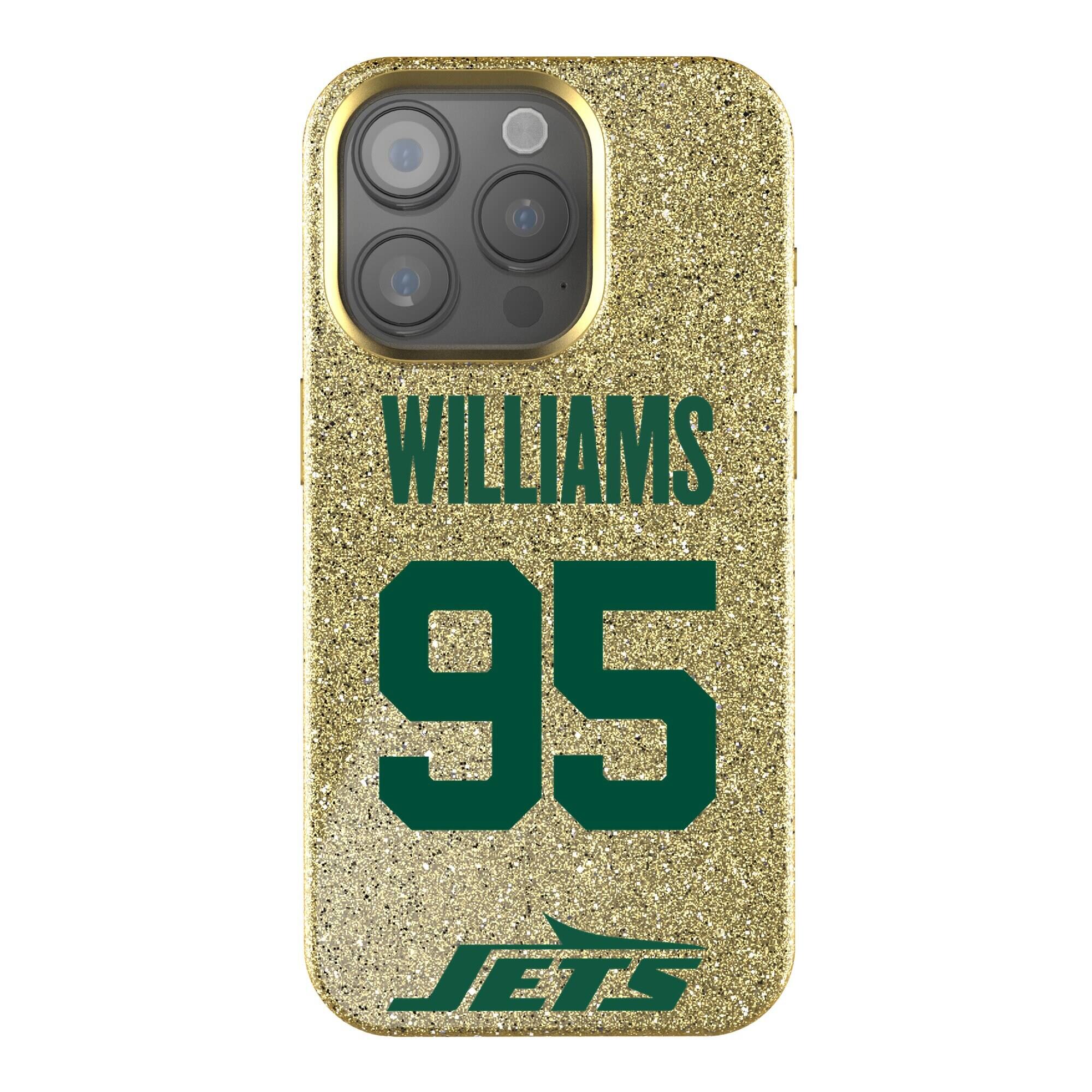 Keyscaper NFL New York Jets Quinnen Williams Bling iPhone Case 16 Pro ...