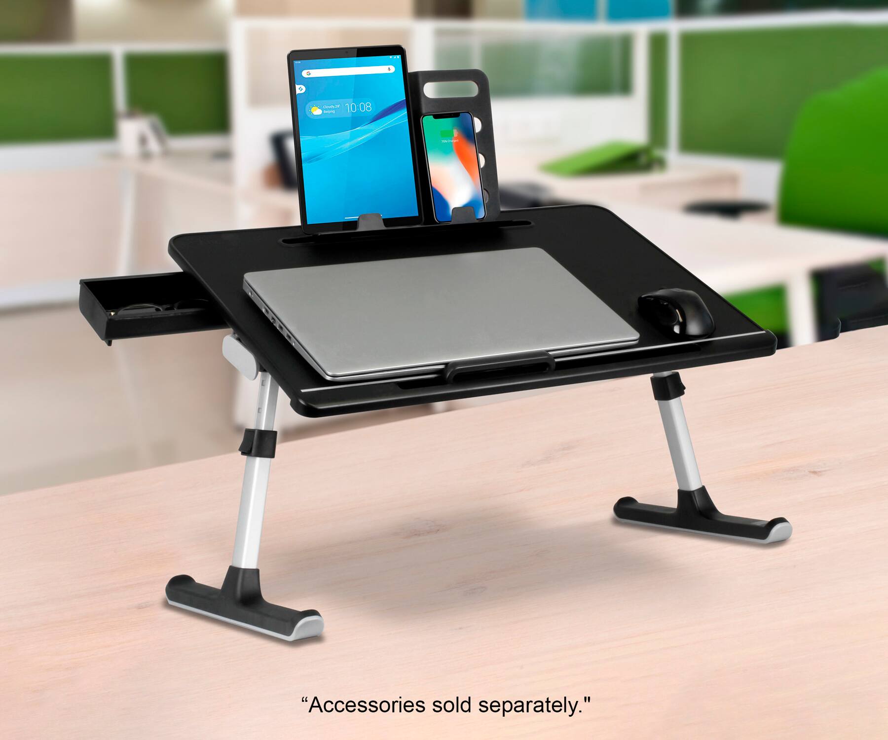 Questions and Answers: Aluratek Adjustable non-slip Laptop Stand/Table ...