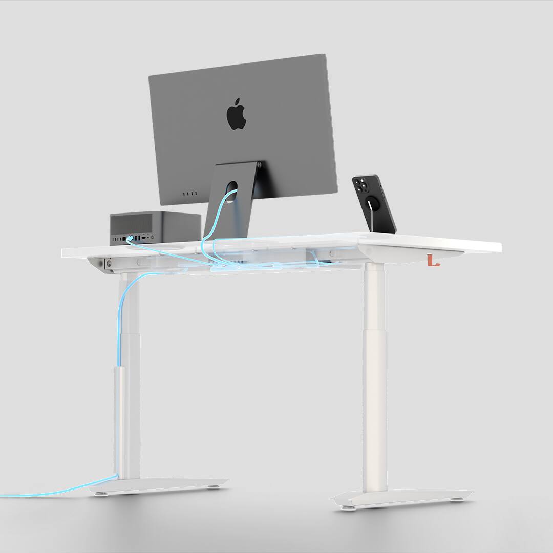 Desk 5 Electric Standing Desk Autonomous Desk 5 Pro Titanium White A450 ...