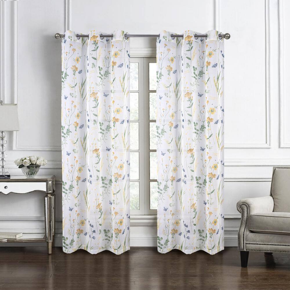 RT Designers Collection Kelce Doily Grommet Light Filtering Window ...