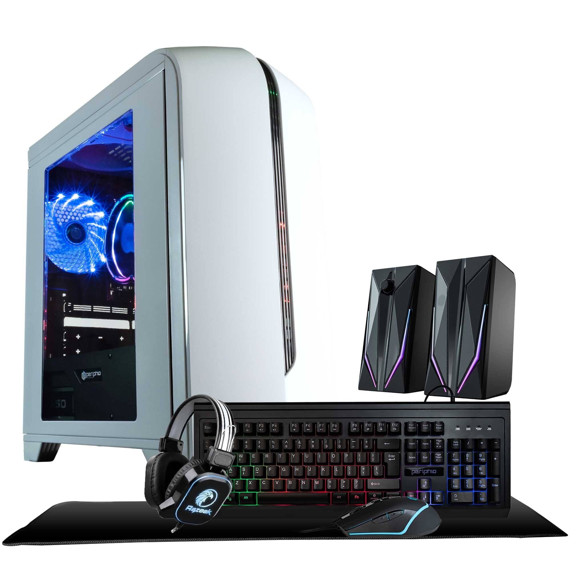 Periphio Warp Gaming PC Bundle AMD Ryzen 5, Radeon Vega 7 iGPU 16GB RAM ...