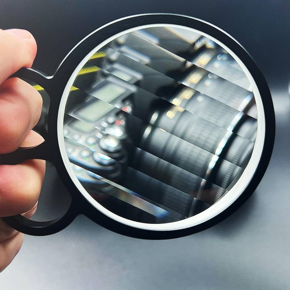 Schertz 77mm Handheld Linear Glass Prism Filter – Creative Effects Lens ...