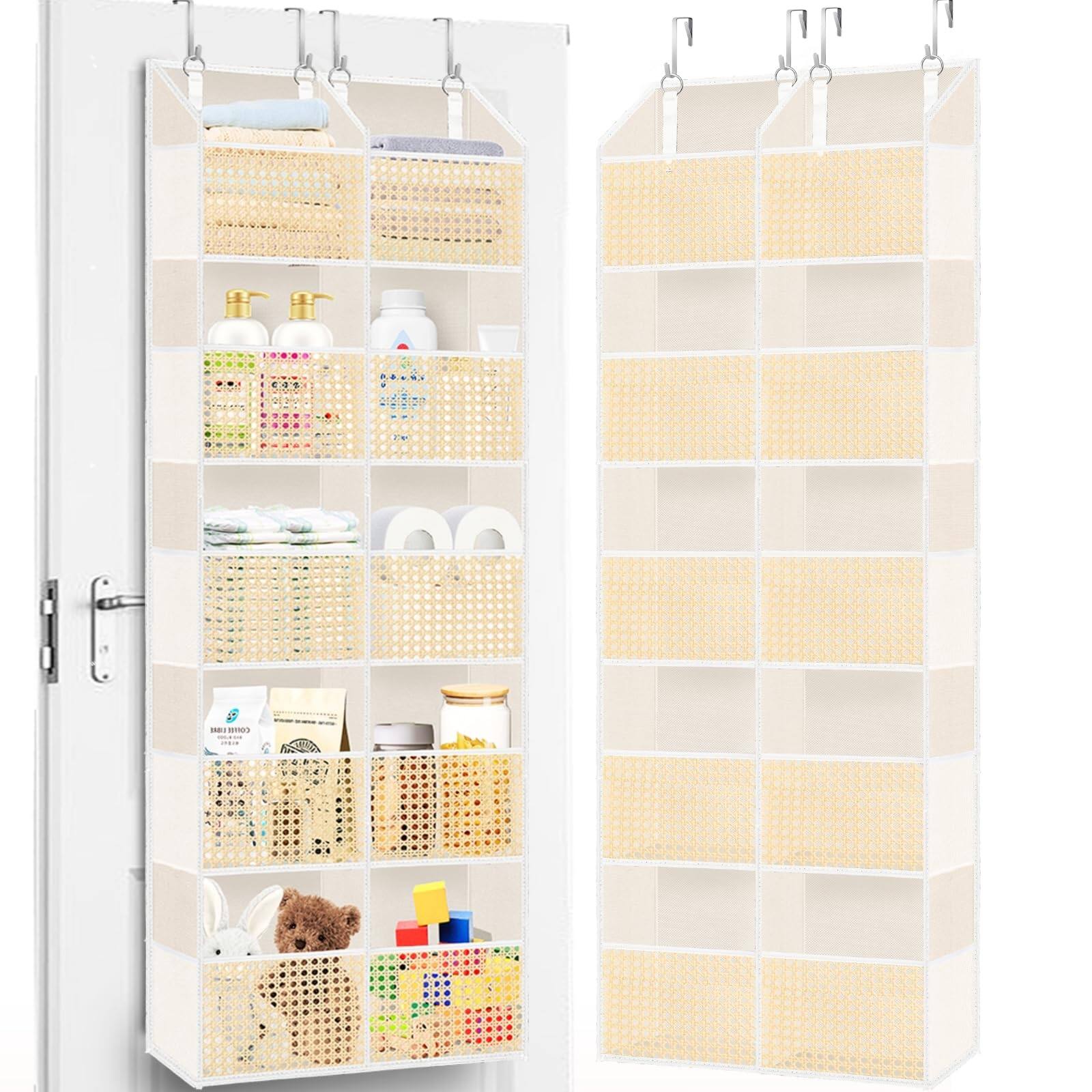 Dapper Styles Over The Door Organizer 5 Tiers Behind Storage Of 10 ...