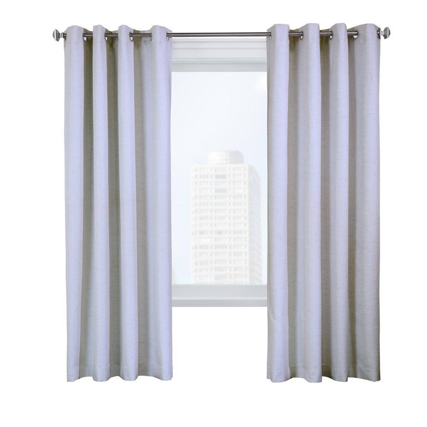 Commonwealth Home Fashions Commonwealth Lindsey Back Tab Curtain Panel ...