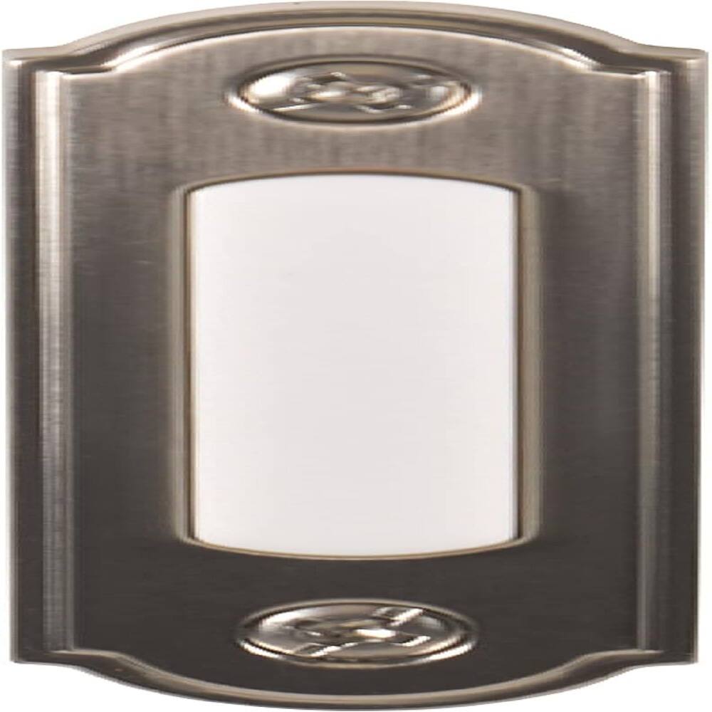Schertz Surface Mount Illuminated Door Bell Button | LED Lighted Metal ...