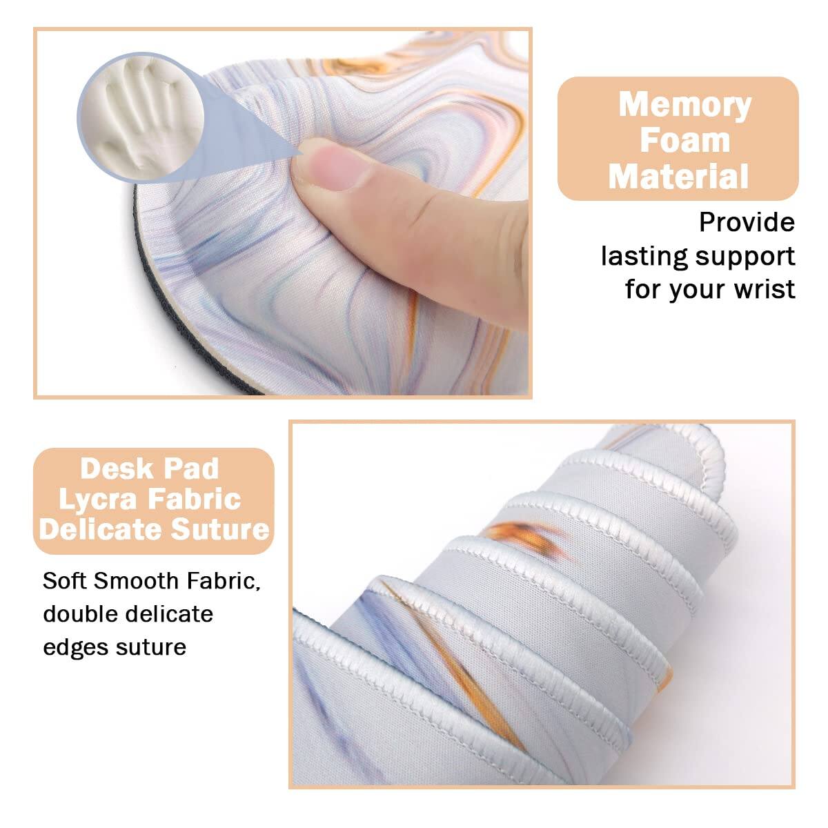 Comfort Essence 4 in 1 Large Gaming Mouse Pad Wrist Rest & Support ...