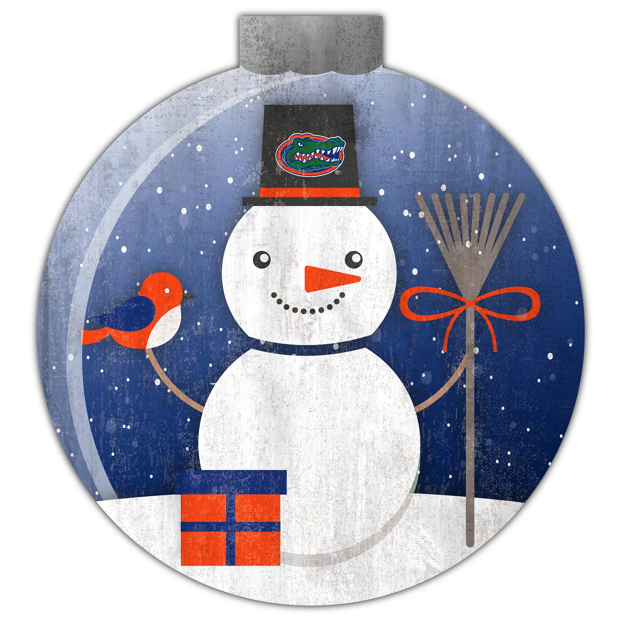 Fan Creations Florida Gators 12'' Snow Globe Wall Art Multicolor ...