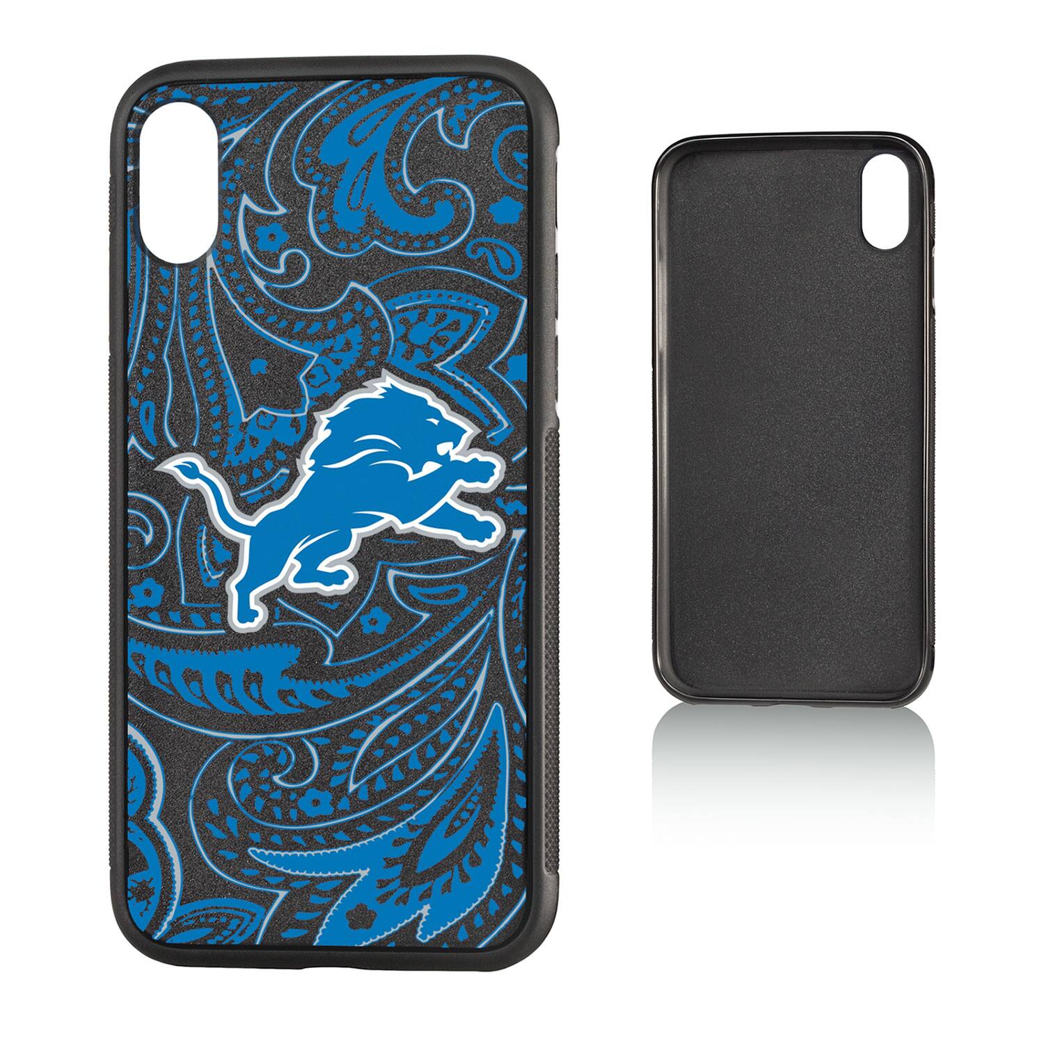Keyscaper NFL Detroit Lions iPhone Paisley Design Bump Case Multicolor ...