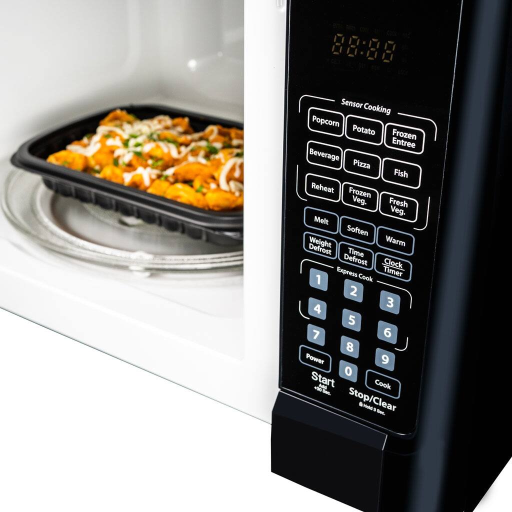 Danby Designer 1.4 cu. ft. Sensor (Cooking) Microwave Black ...