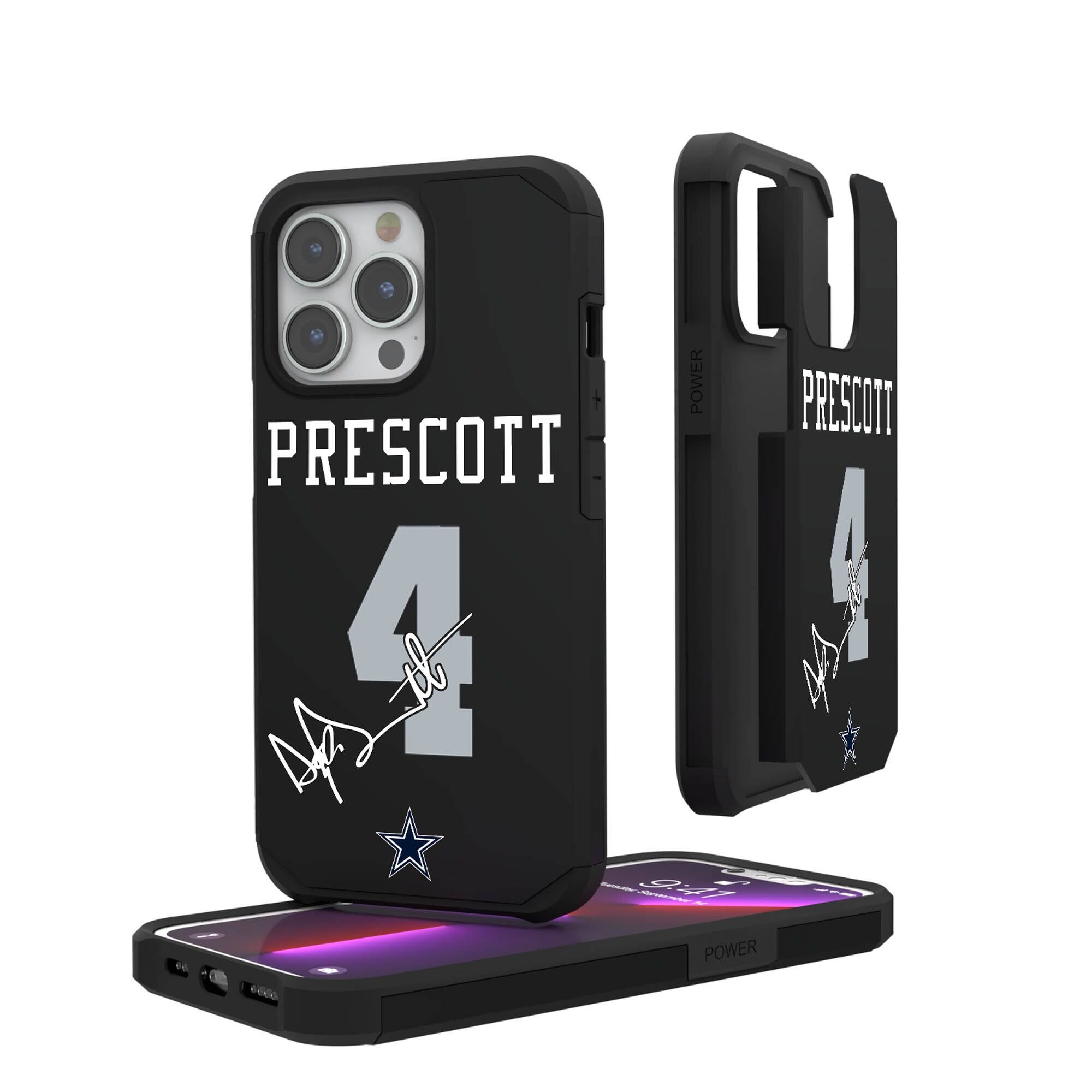 Keyscaper NFL Dak Prescott Dallas Cowboys iPhone Rugged Case 16 Pro Max ...