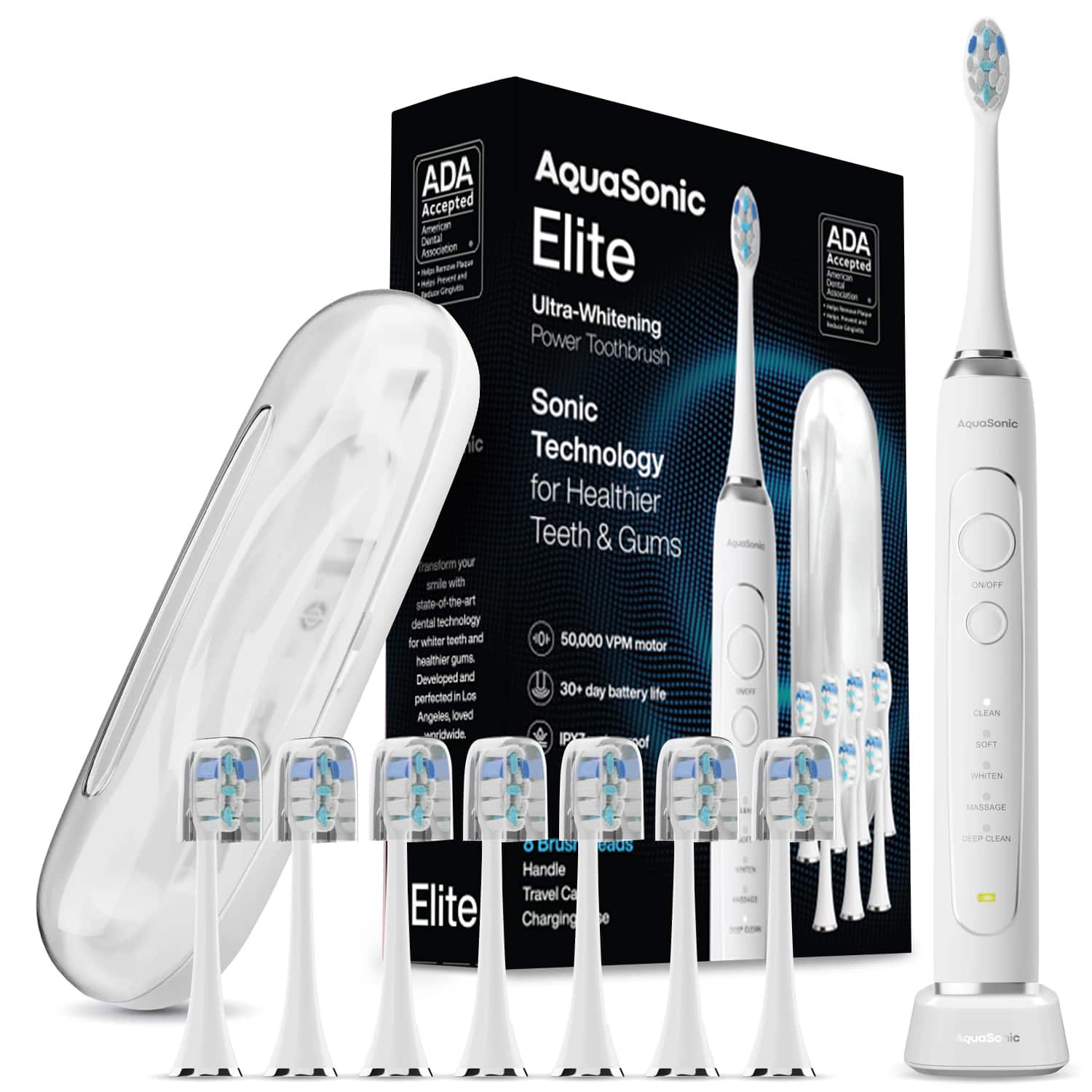 Customer Reviews: AquaSonic Elite Ultra-Whitening Rechargeable ...