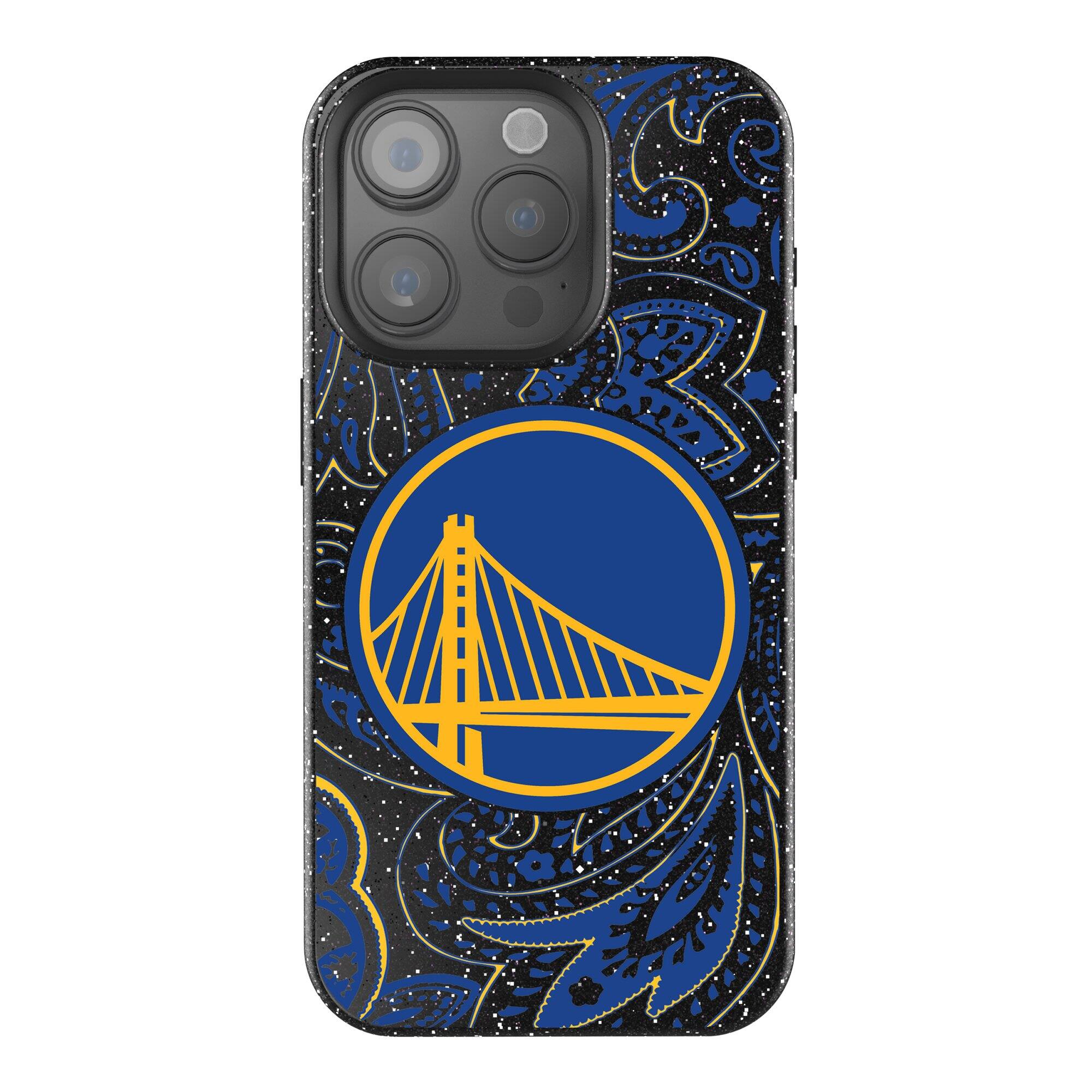 Keyscaper NBA Golden State Warriors Paisley Bling iPhone Case 14 Black ...