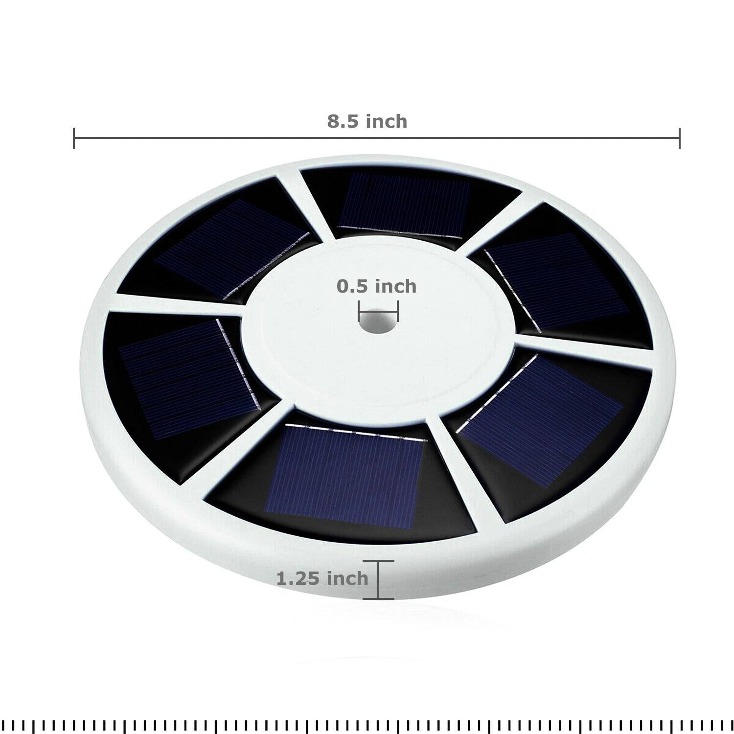 Stock Preferred Solar Powered Flag Pole Light – 26 LED Auto Active White SFP-26LED‑WH - Best Buy