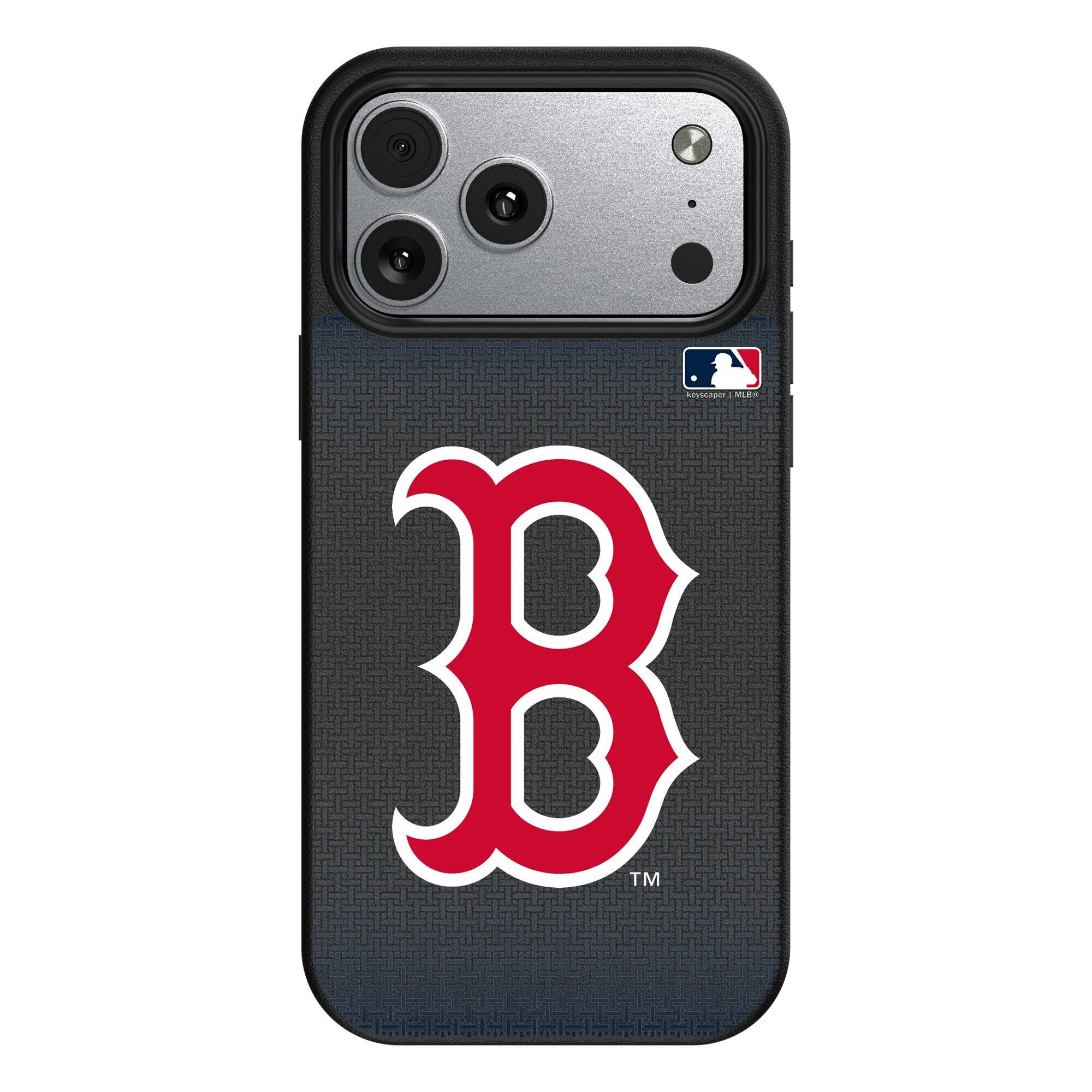 Keyscaper MLB Boston Red Sox Linen Logo iPhone Magnetic Bump Case 16 ...