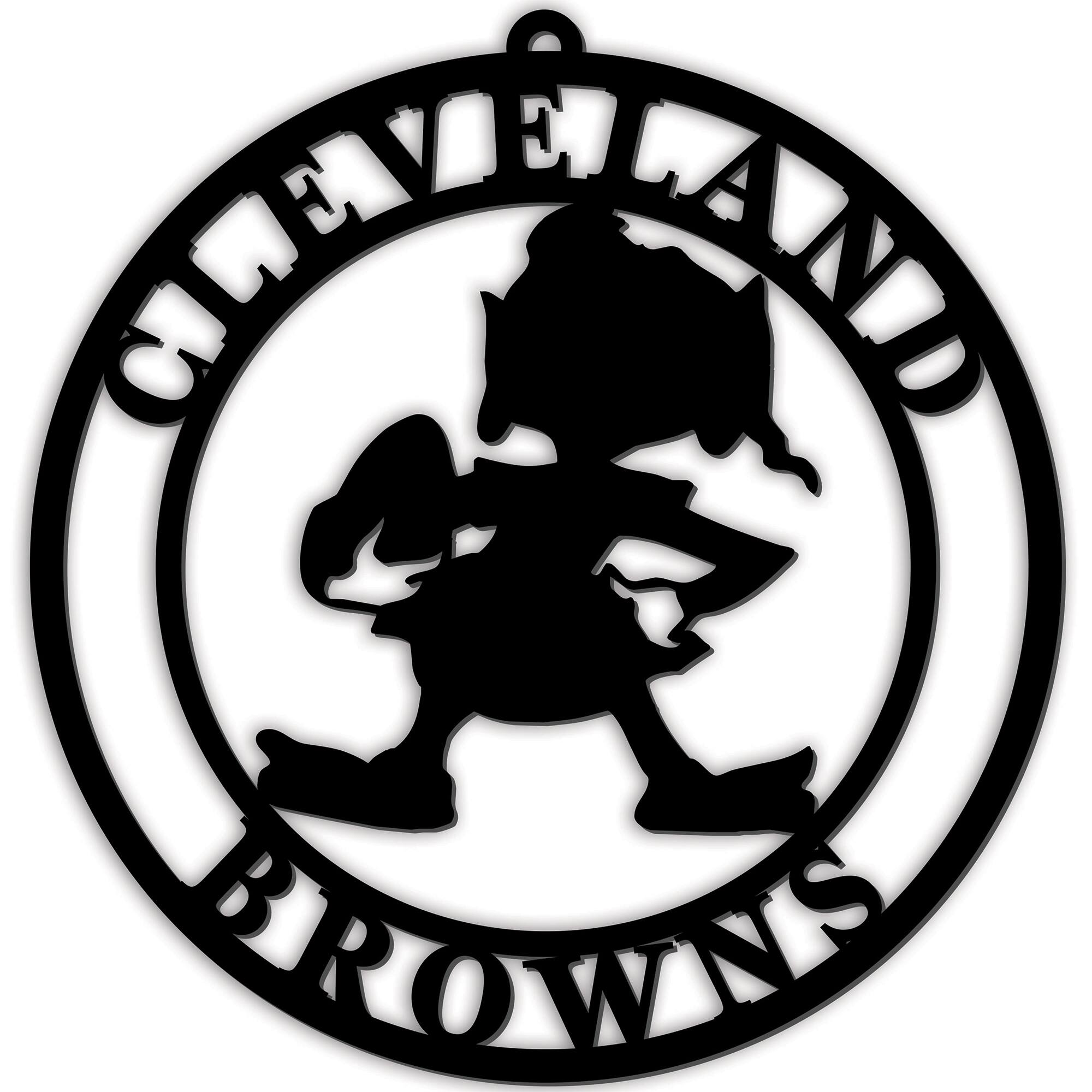 Fan Creations Cleveland Browns Brownie The Elf 16'' Team Logo Cutout ...