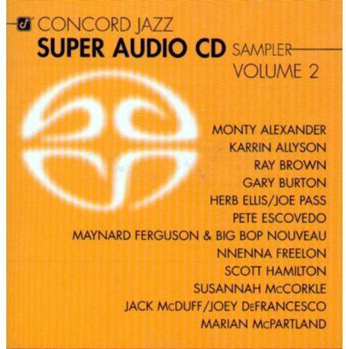 Various Artists Concord Jazz Super Audio Cd Sampler, Vol. 2 SUPER AUDIO CD [Super Audio CD (SACD ...
