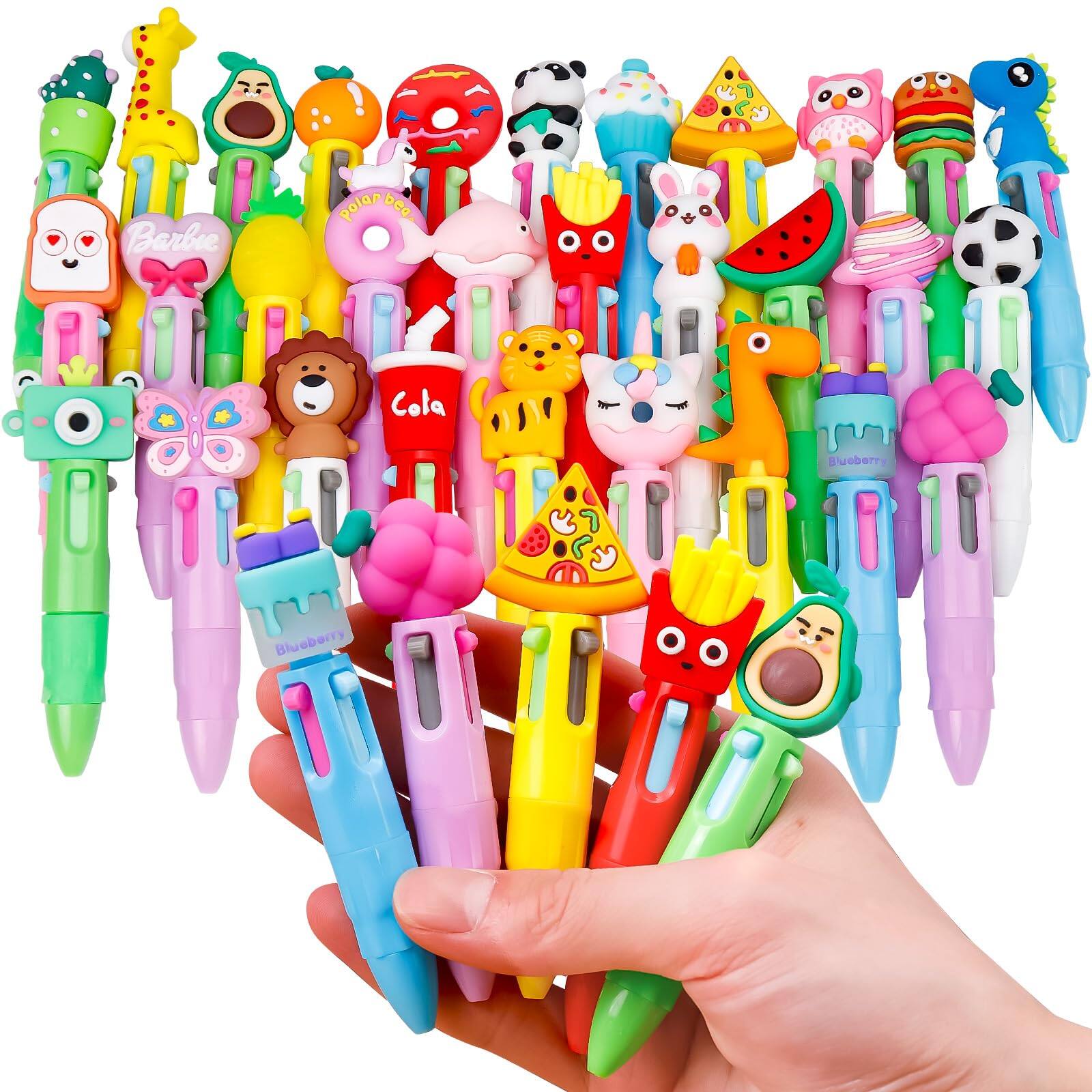 Paradigms Interiors 24 Mini Multicolor Pens In One 4 in 1 Fun Cute ...