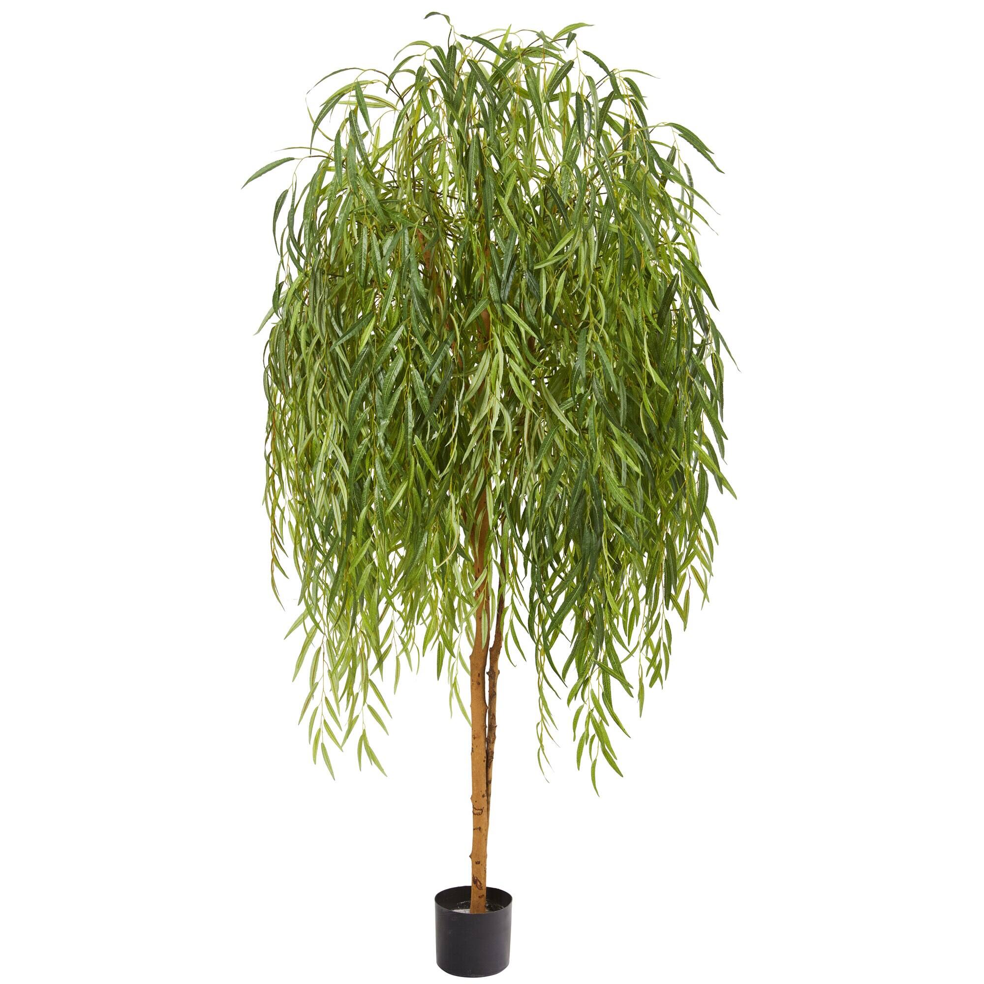 BreeBe 7' Willow Artificial Tree Green 9168 - Best Buy