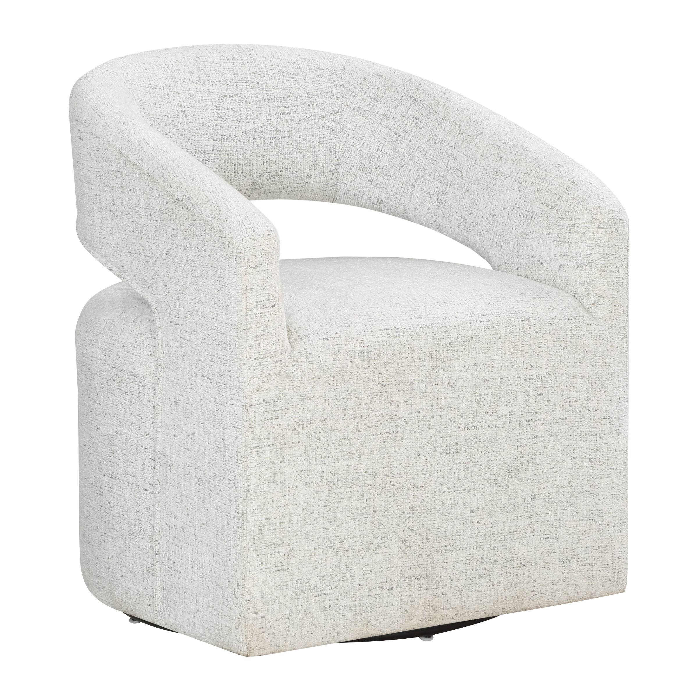 OSP Home Furnishings Devin Swivel Chair White DVN-H26 - Best Buy