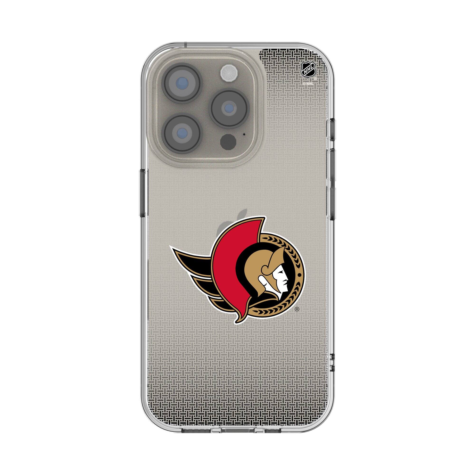 Keyscaper NHL Ottawa Senators Linen Logo iPhone Clear Case 13 Pro Max ...