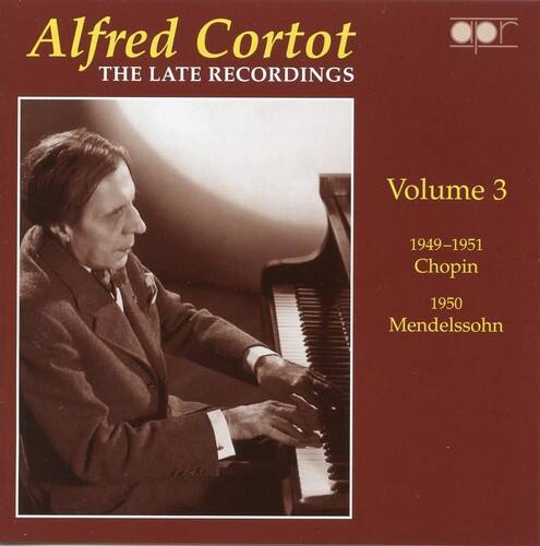 Alfred Cortot Late Recording 3 1949 1951/1950 COMPACT DISCS [CD] - Best Buy