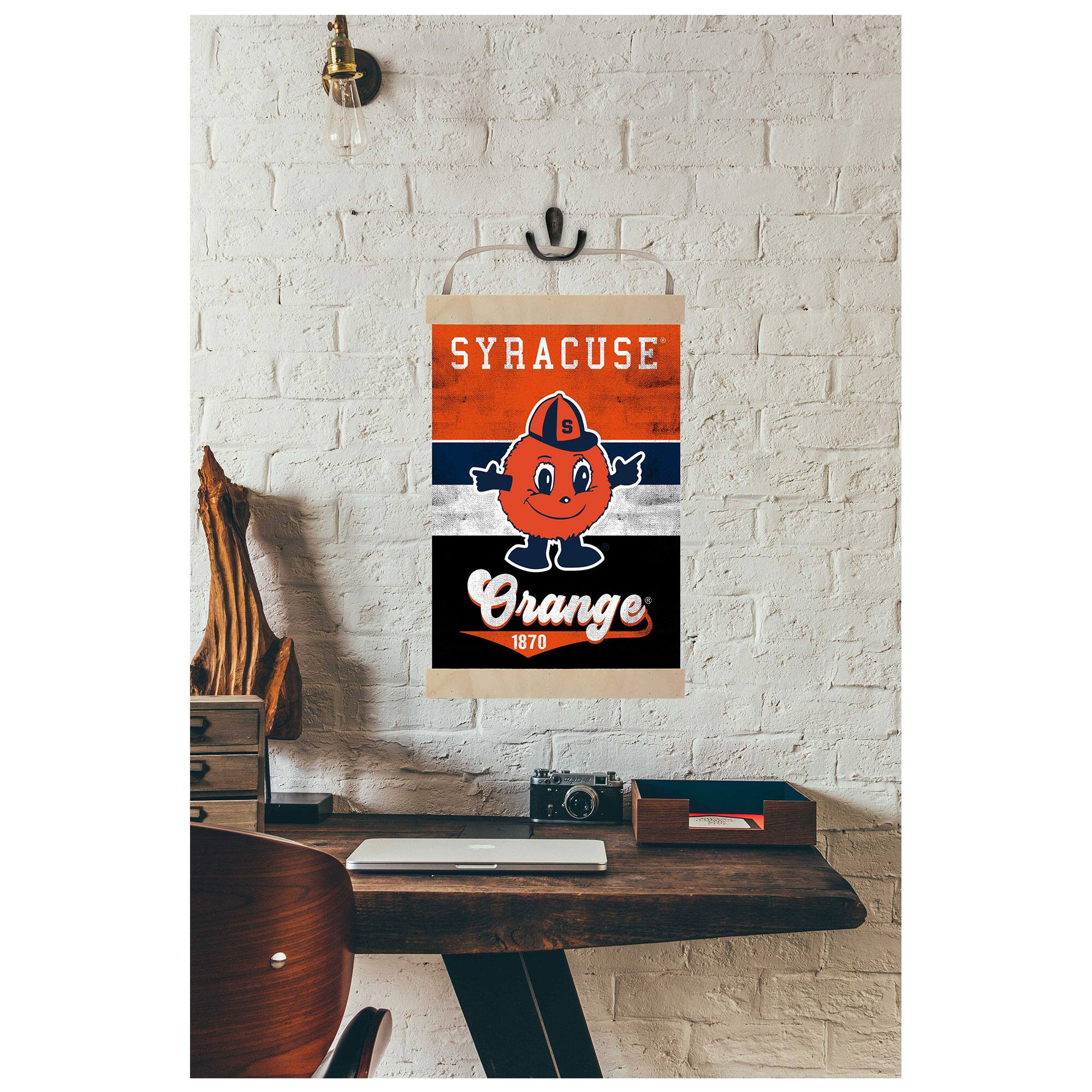 Jardine Syracuse Retro Logo Banner Sign Orange 4941808 - Best Buy