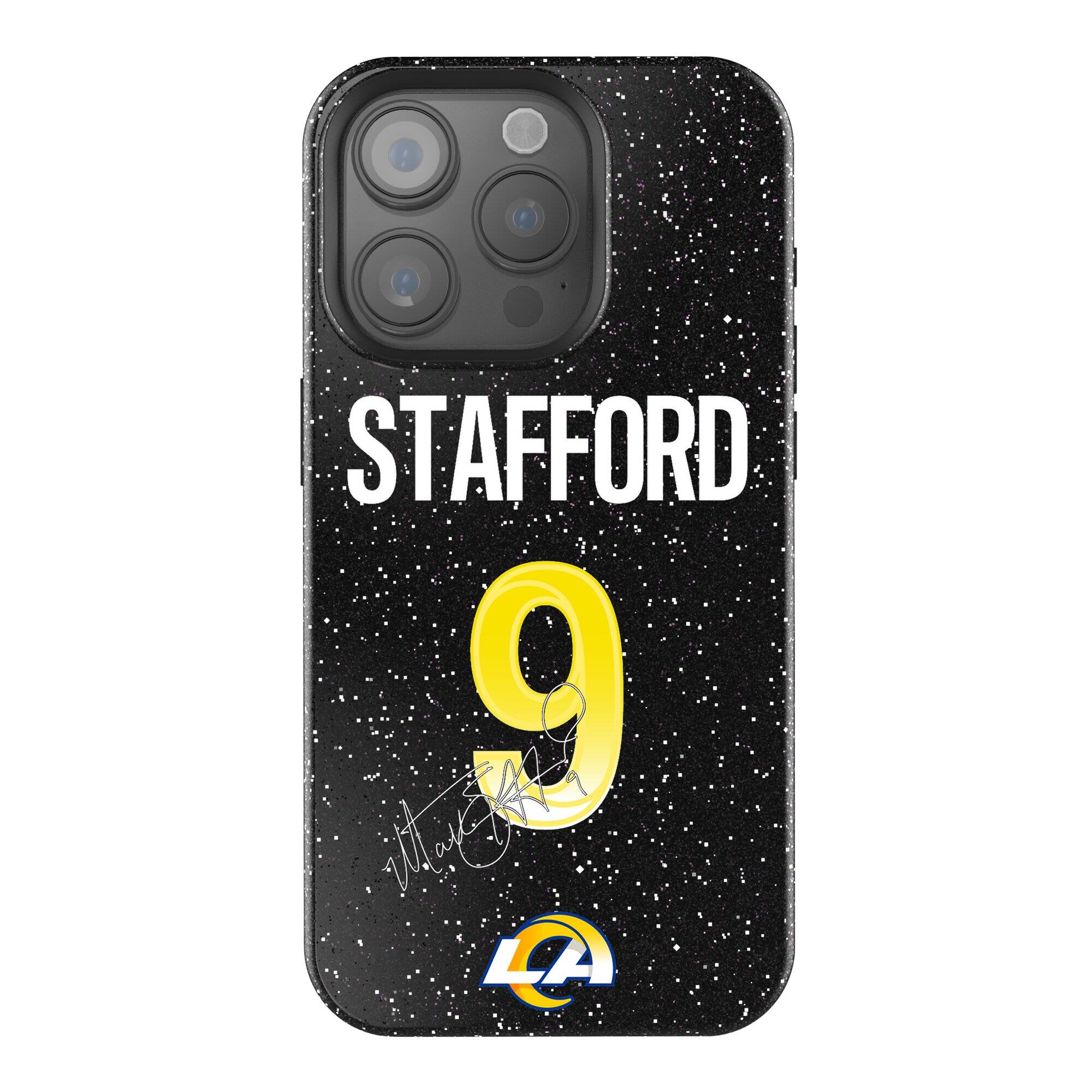 Keyscaper NFL Matthew Stafford Los Angeles Rams Bling iPhone Case 14 ...