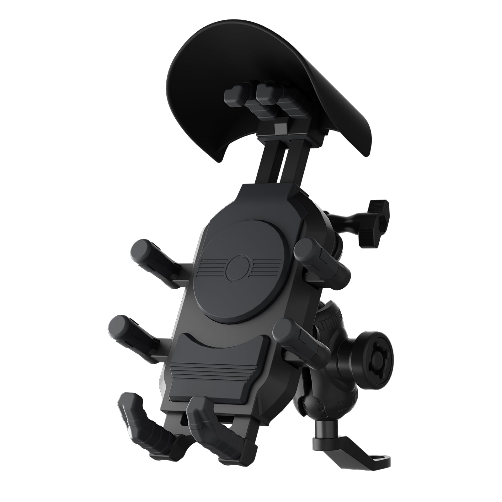 COTTAGE Universal Phone Holder 8 claw Heavy Duty Thick Handlebar Mount For Electric Scooter bike ...