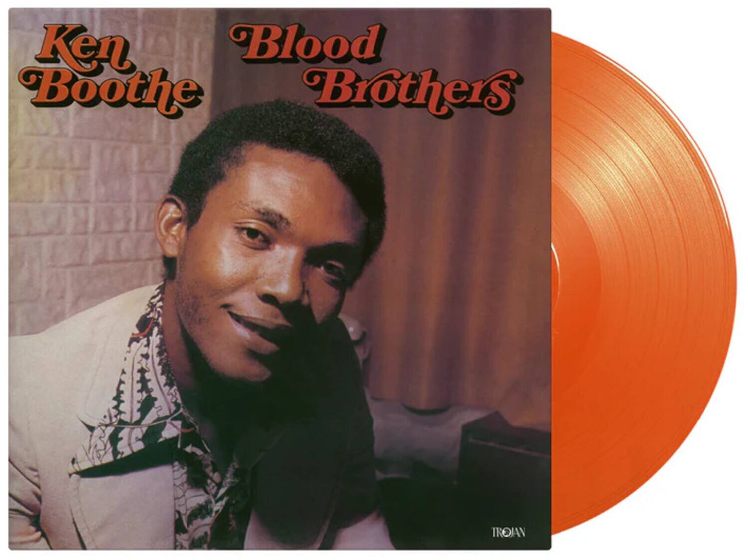 Ken Boothe Blood Brothers Limited 180 Gram Orange Colored Vinyl VINYL ...